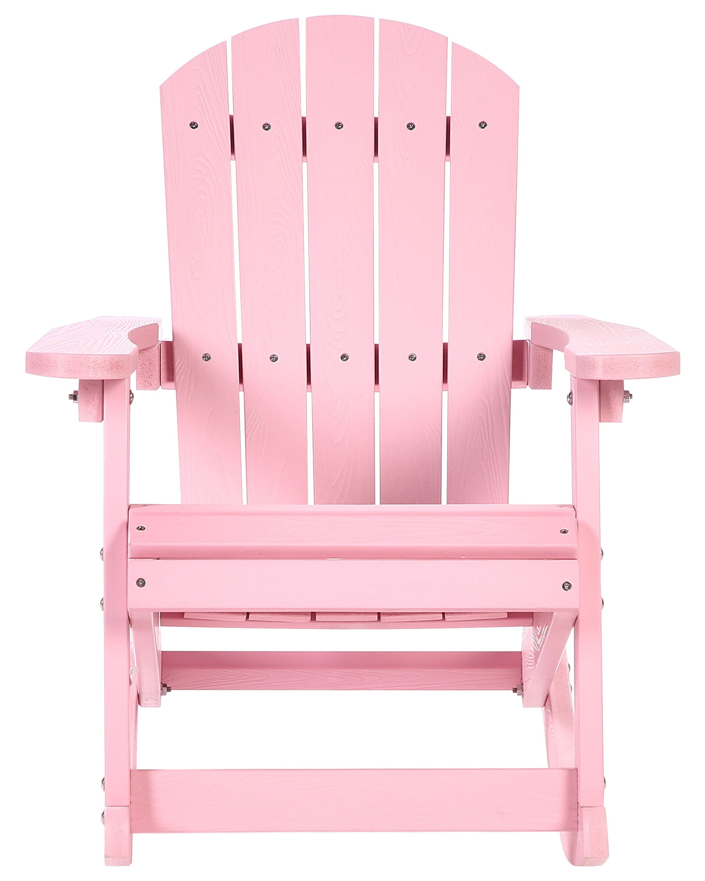 Garden Kids Rocking Chair Pink ADIRONDACK | Beliani.co.uk