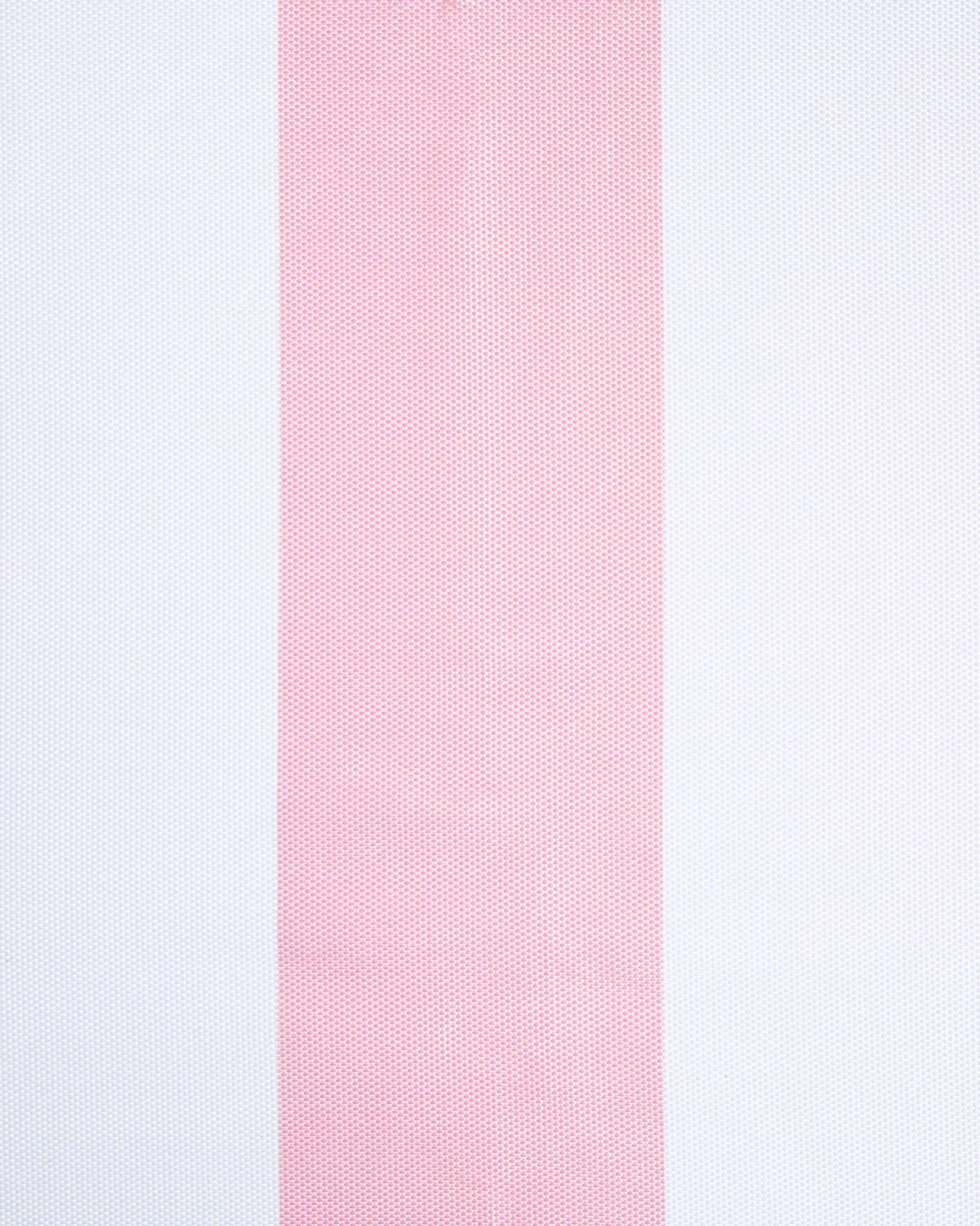 Garden Market Parasol ⌀ 1.5 m Pink and White MONDELLO | Beliani.co.uk