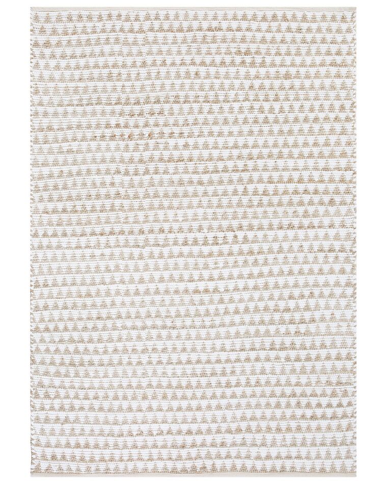 Teppich beige 160 x 230 cm Kurzflor TUNCELI | Beliani.de