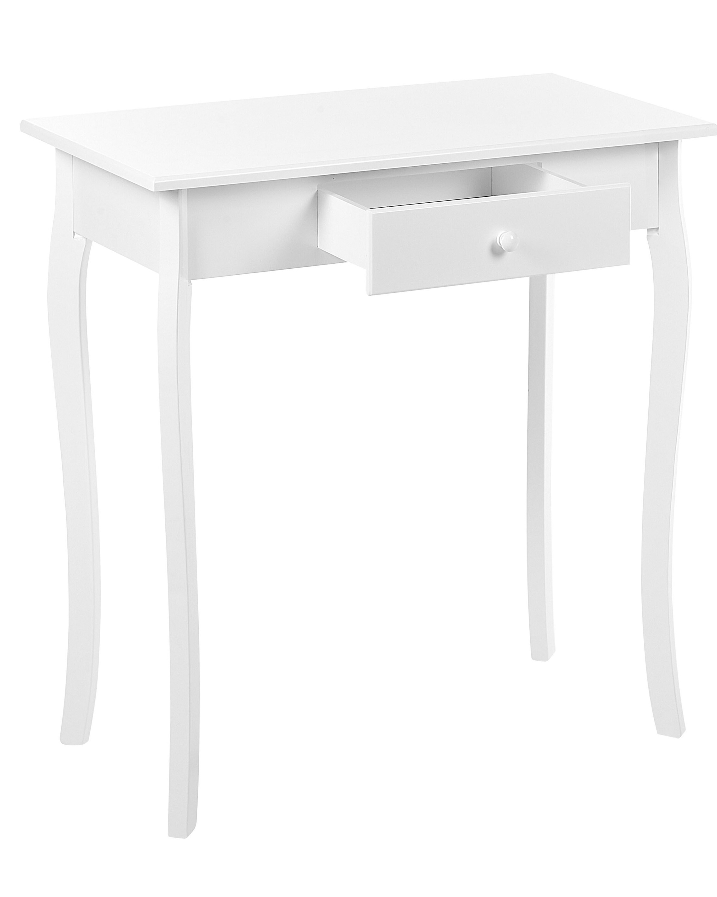 1 Drawer Console Table White ALBIA | Beliani.co.uk
