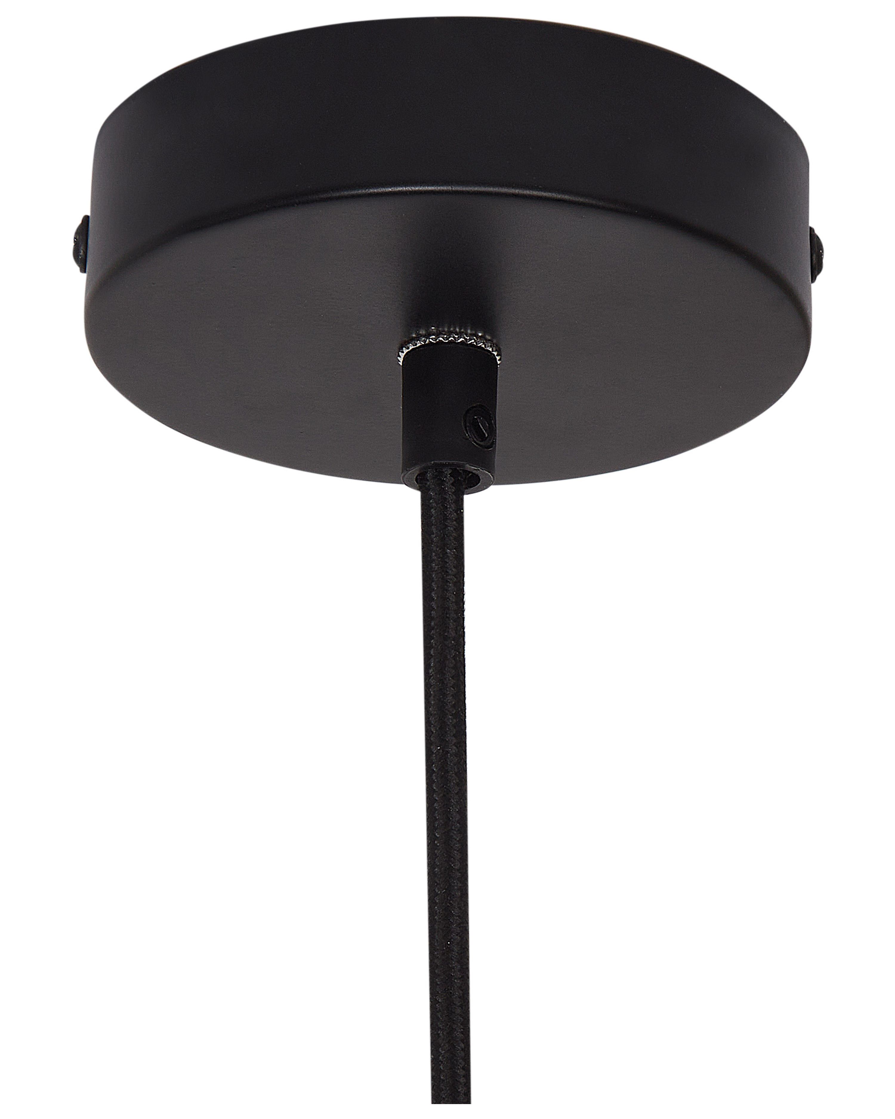 Jute Pendant Lamp Natural BIRAU | Beliani.co.uk