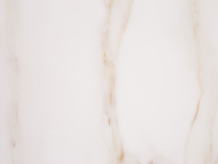 Salontafel Beige marmer-look wit/roségoud CORAL | Gratis Levering