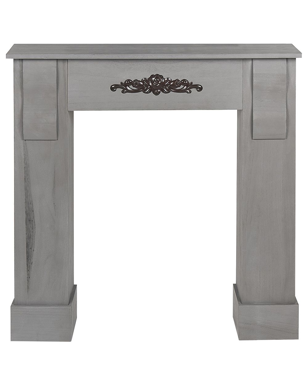 Fireplace Mantel Grey MANDRE | Beliani.co.uk