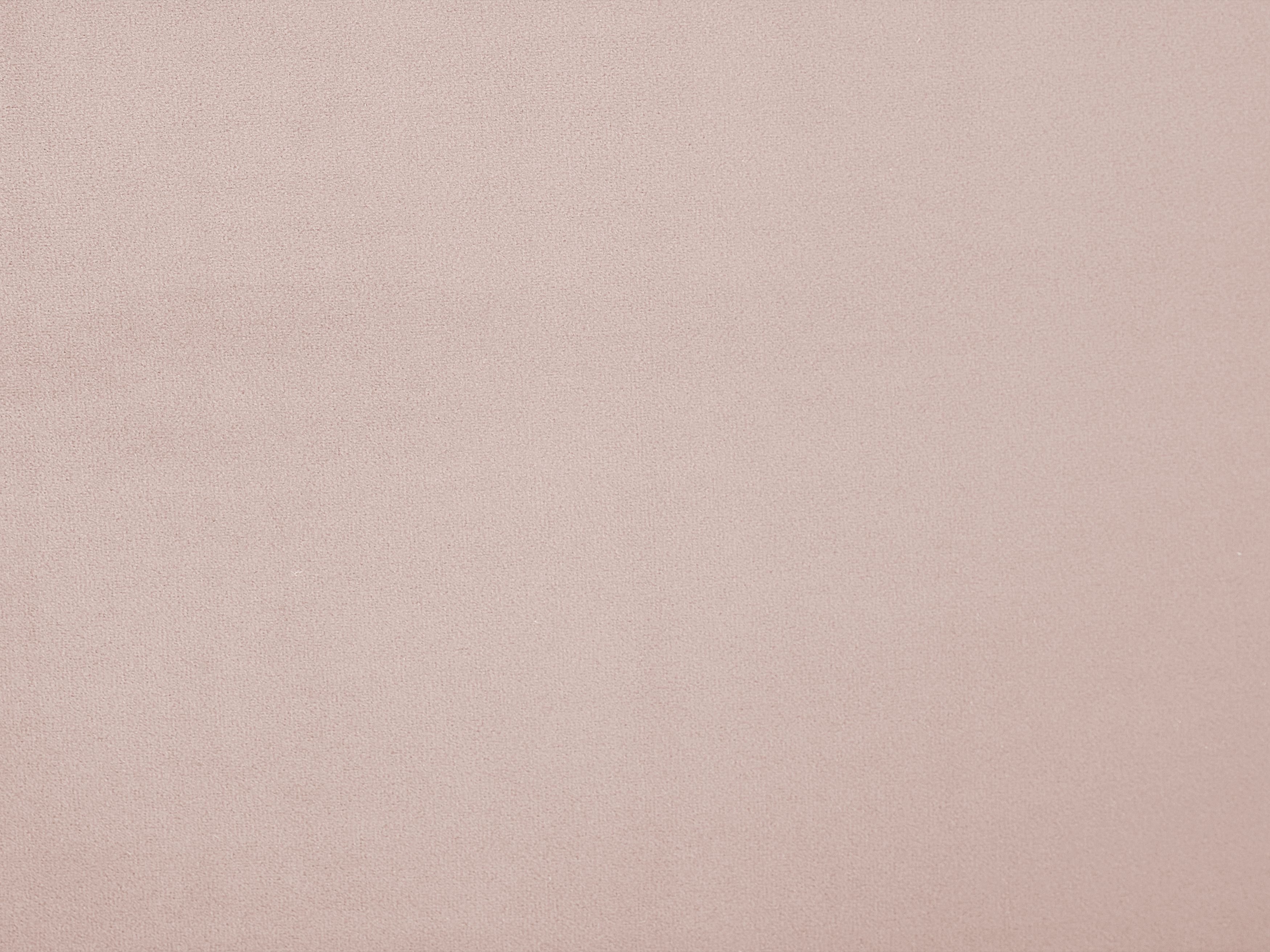 Lit double en velours rose 180 x 200 cm MELLE | Beliani.fr