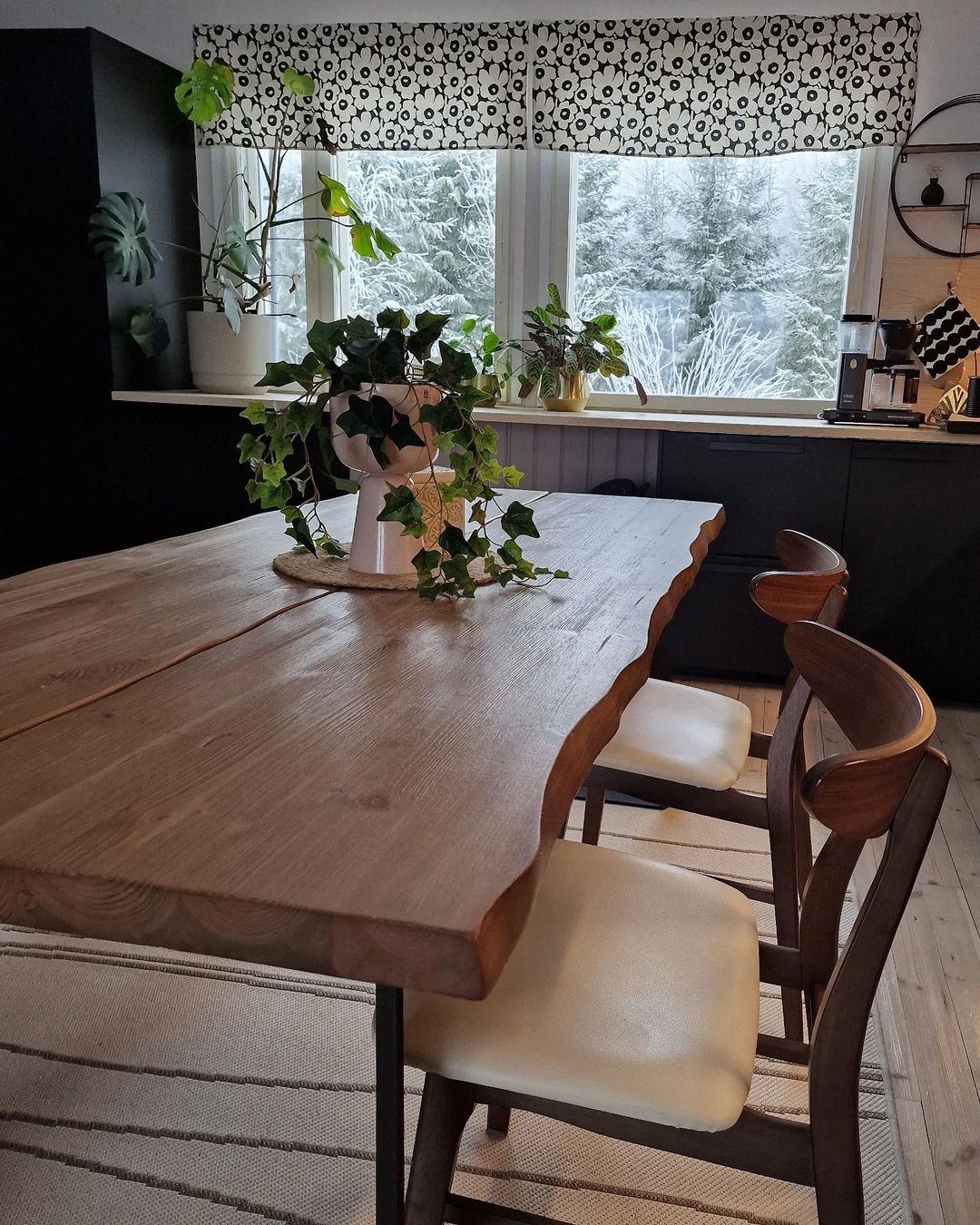 Eetkamerstoel set van 2 hout wit LYNN | Beliani.nl