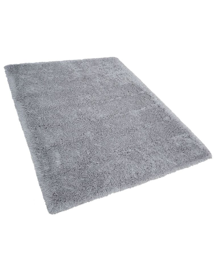 Shaggy Area Rug 140 x 200 cm Grey CIDE | Beliani.co.uk