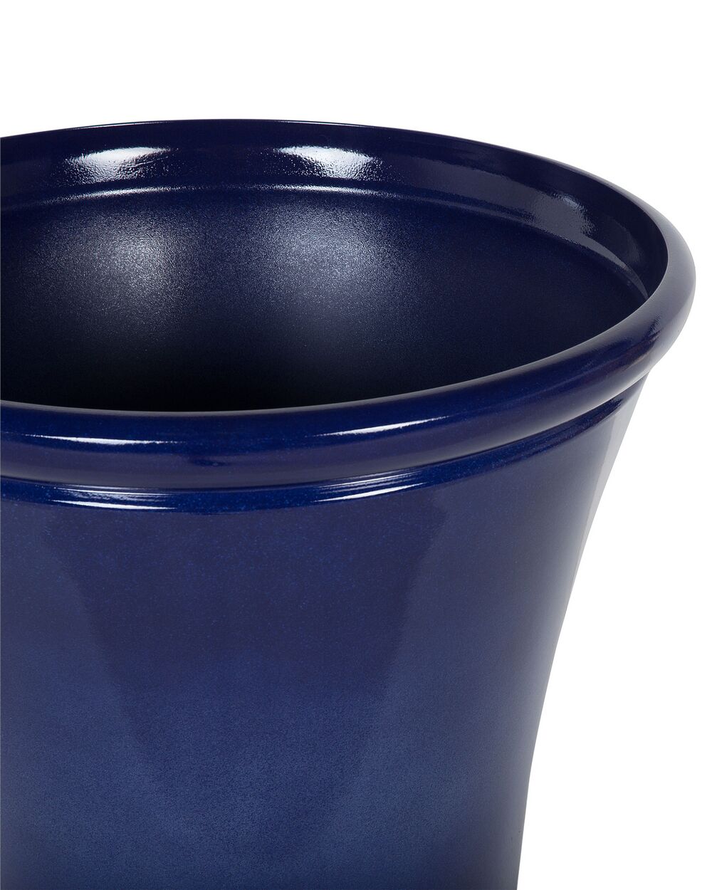 Plant Pot ⌀ 50 cm Navy Blue KOKKINO | Beliani.pt