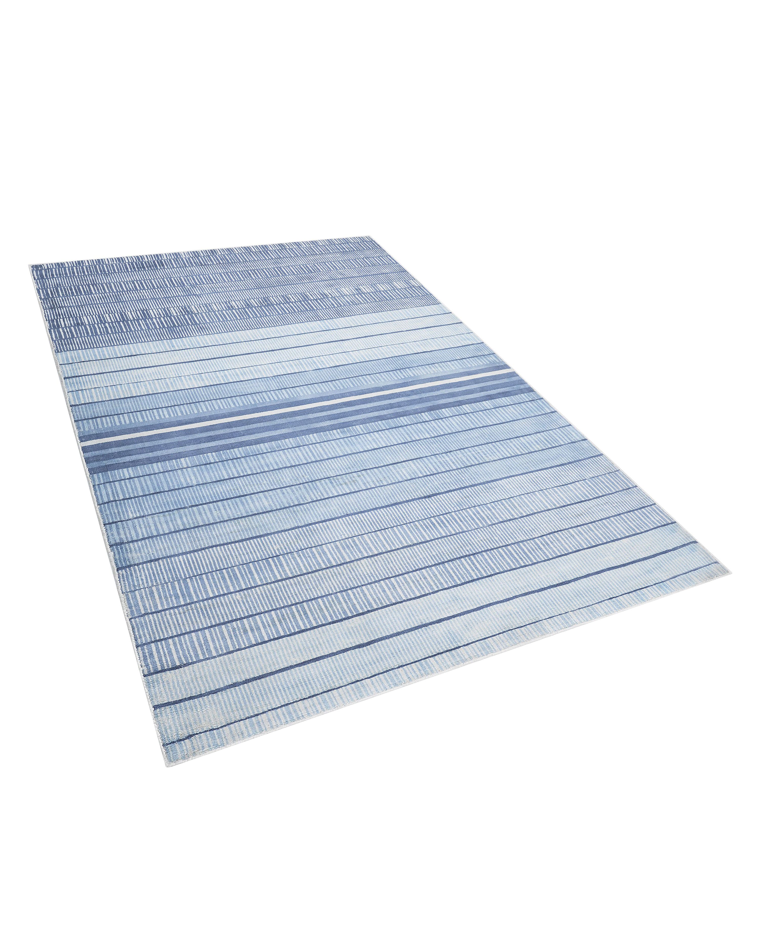 Tappeto blu chiaro 160 x 230 cm a pelo corto YARDERE | Beliani.it