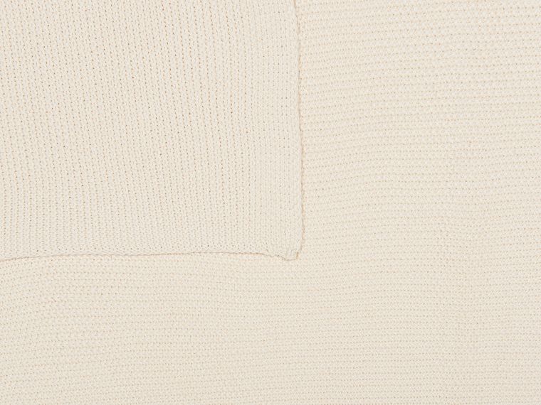 Decke Baumwolle beige 130 x 180 cm ASAKA | Beliani.de