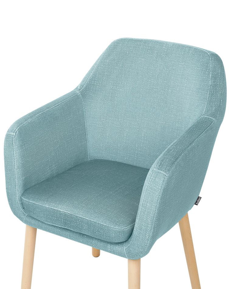 Velvet Dining Chair Light Blue YORKVILLE II | Beliani.dk