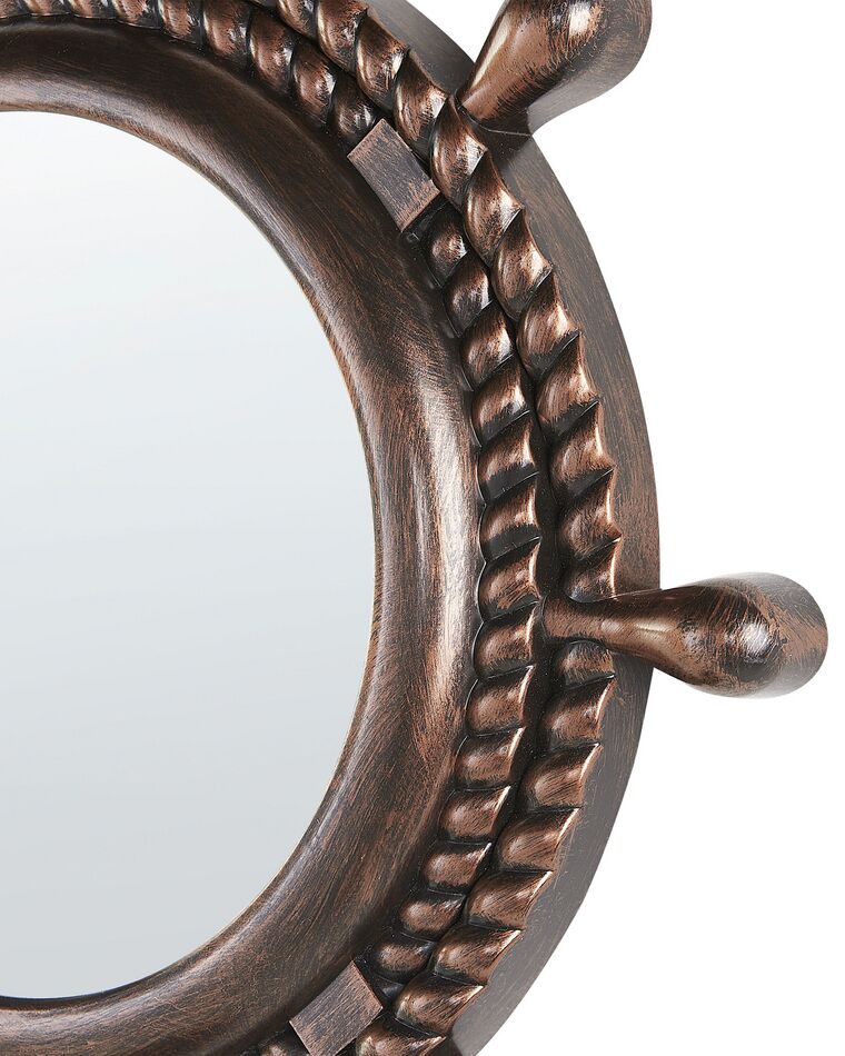 Espelho 46 Castanho GORMAZ | Beliani.pt