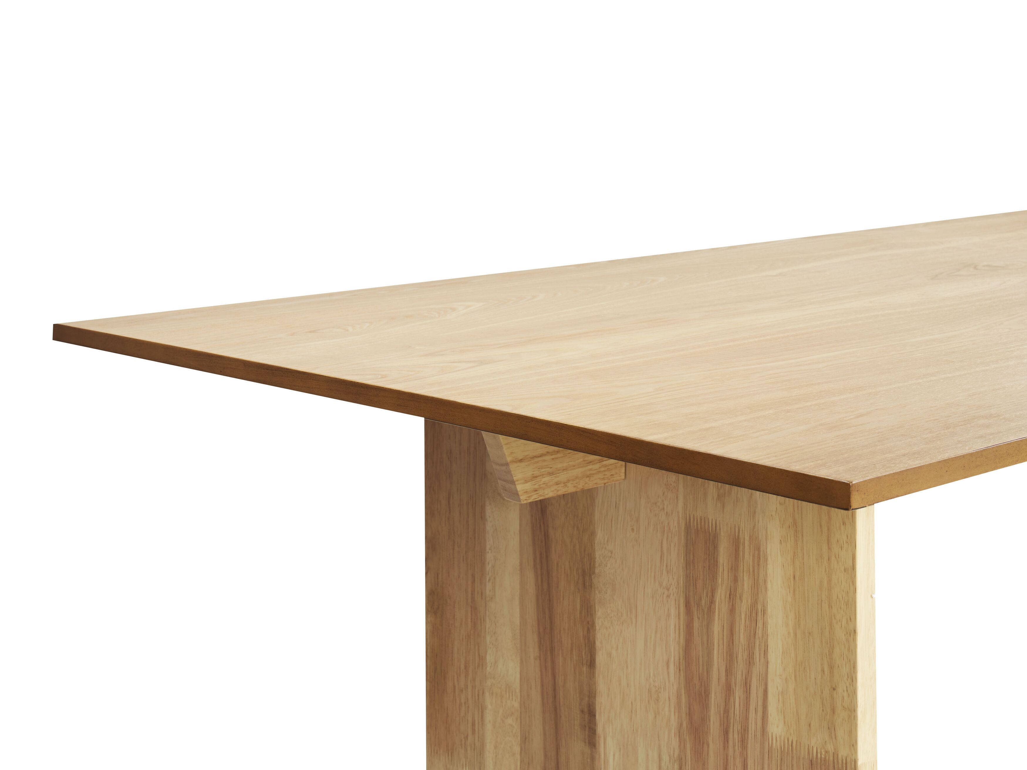 Esstisch 180 x 90 cm Helles Holz MOORA | Beliani.at