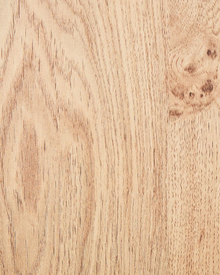 Kirjahylly 14 hyllyä vaalea puu/musta BANGOR | Beliani.fi