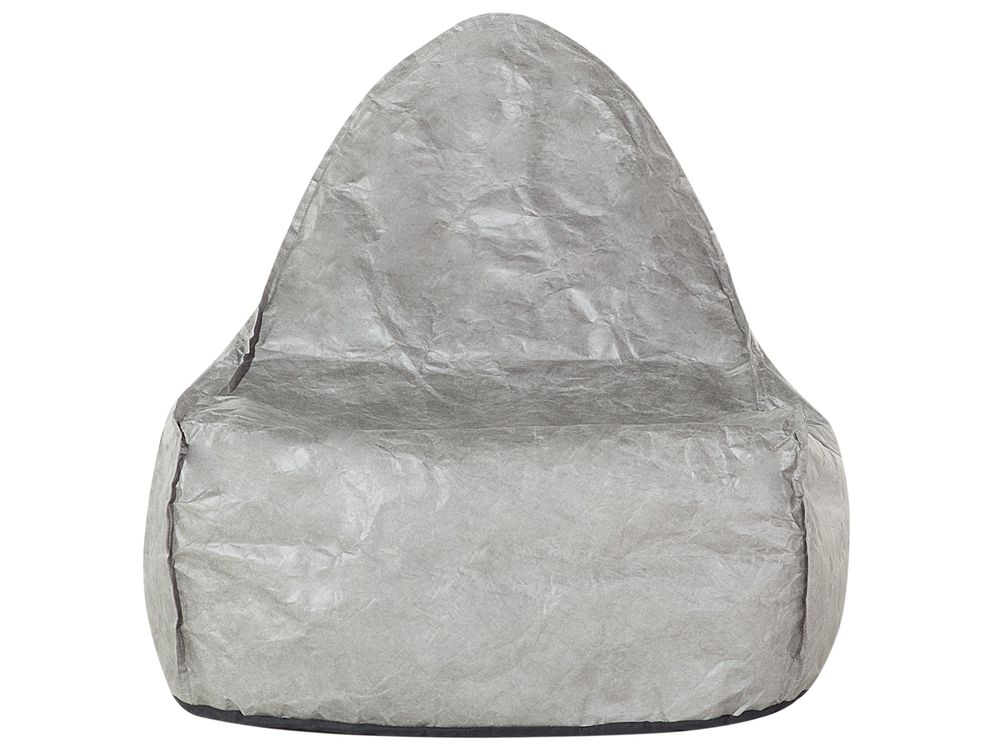 Bean Bag Chair Grey DROP | Beliani.co.uk