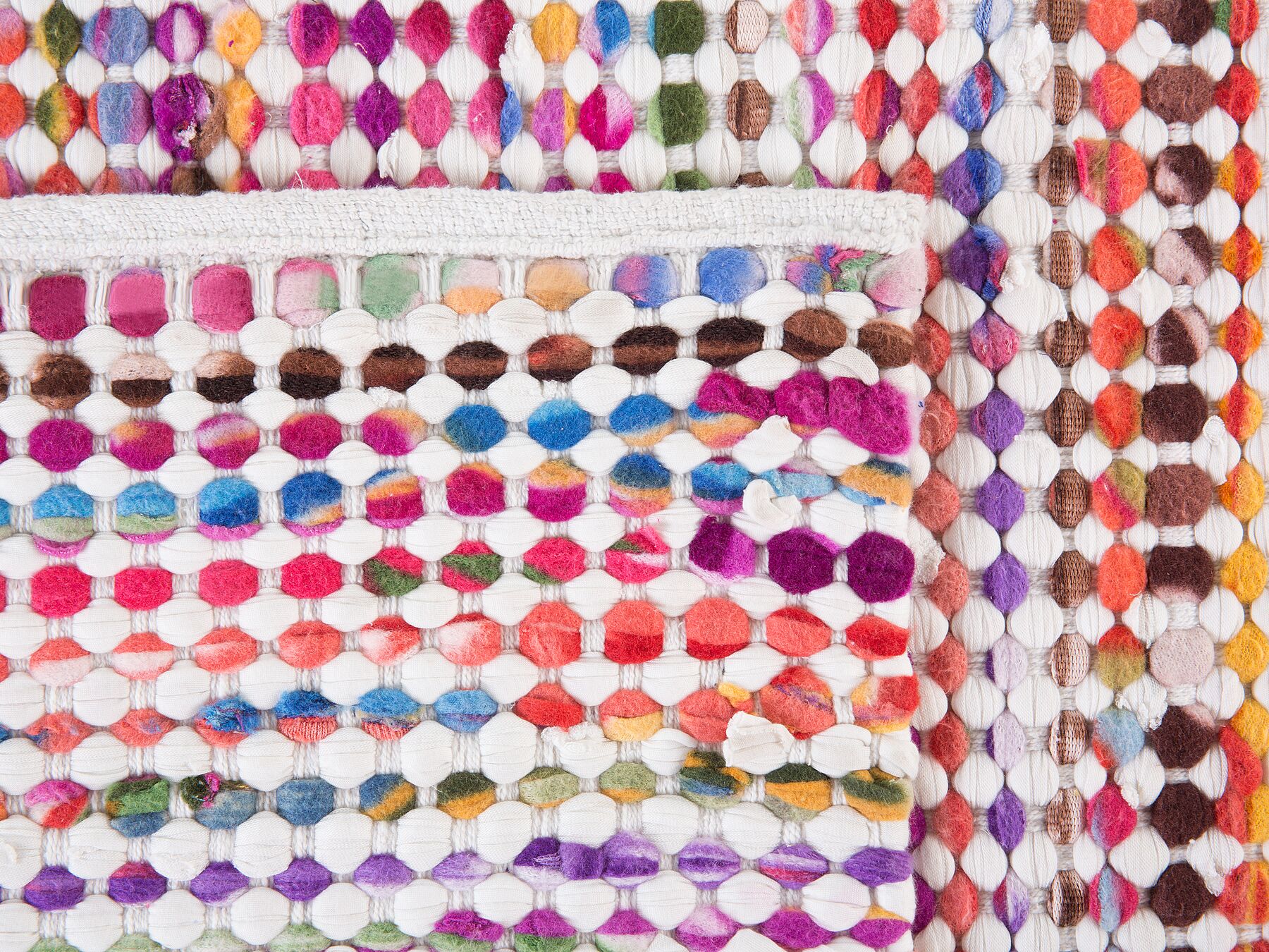 Teppich bunt 160 x 230 cm Kurzflor BELEN | Beliani.de