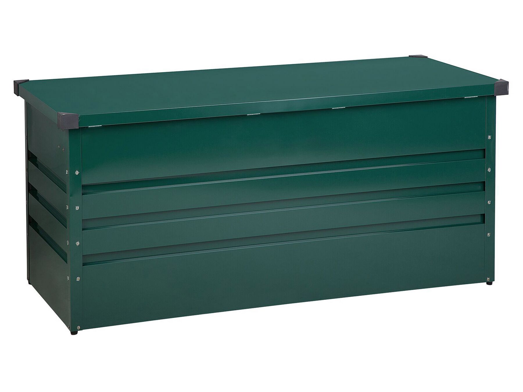 Garden Storage Box 132 x 62 cm Green CEBROSA | Beliani.co.uk