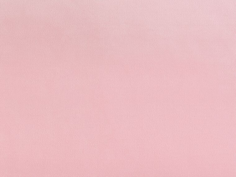 Sofá curvo com 4 lugares em veludo rosa MOSS | Beliani.pt