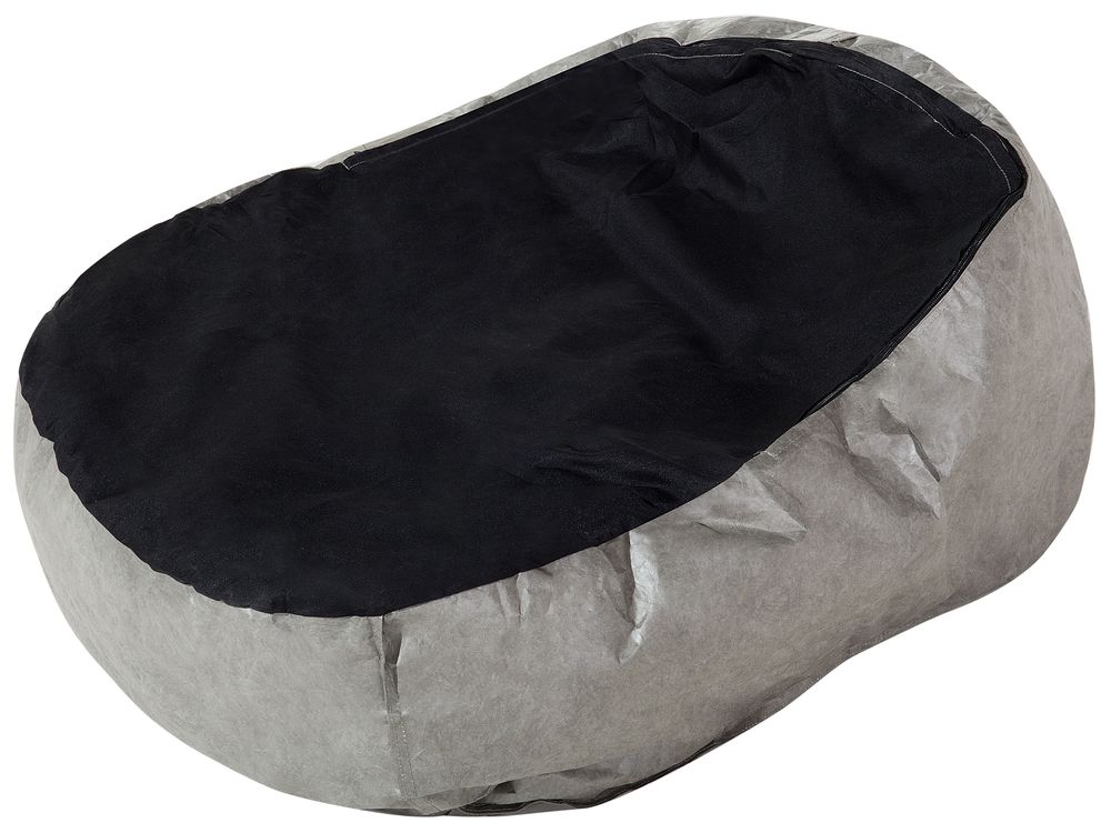 Bean Bag Chair Grey DROP | Beliani.co.uk