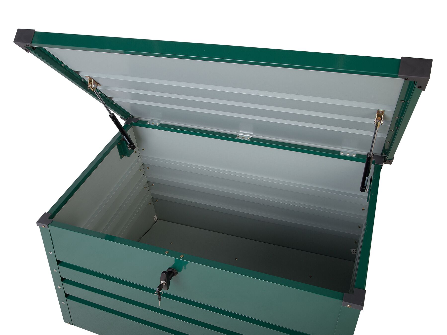 Garden Storage Box 100 x 62 cm Green CEBROSA | Beliani.co.uk