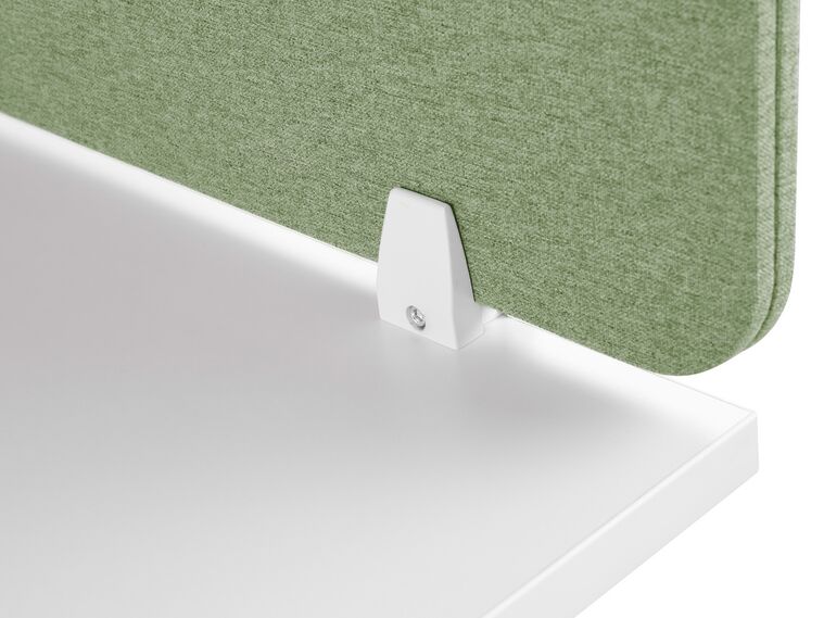 Desk Screen 80 x 40 cm Green WALLY | Beliani.co.uk