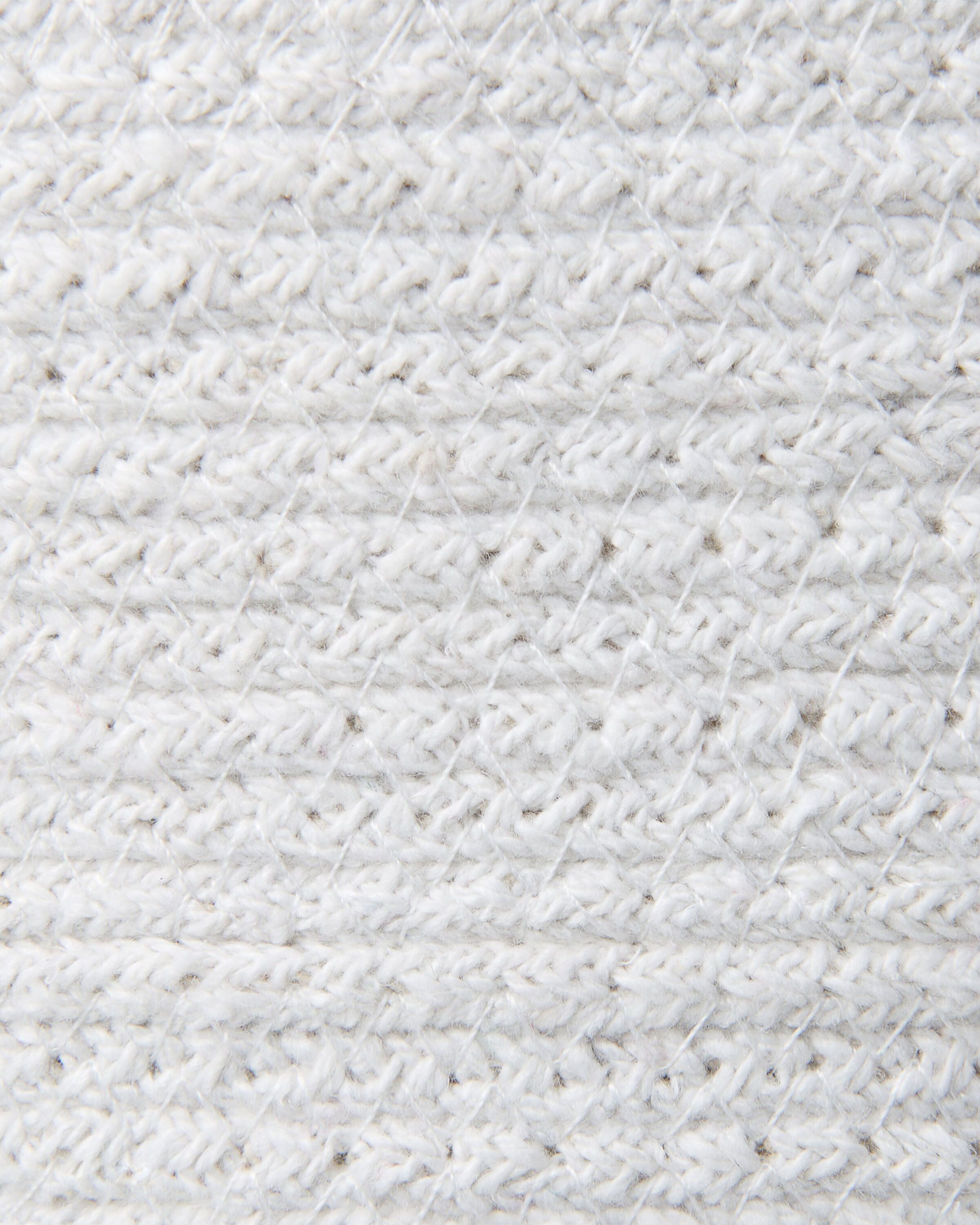 Sett med 3 kurver bomull hvit/beige BASIMA | Beliani.no