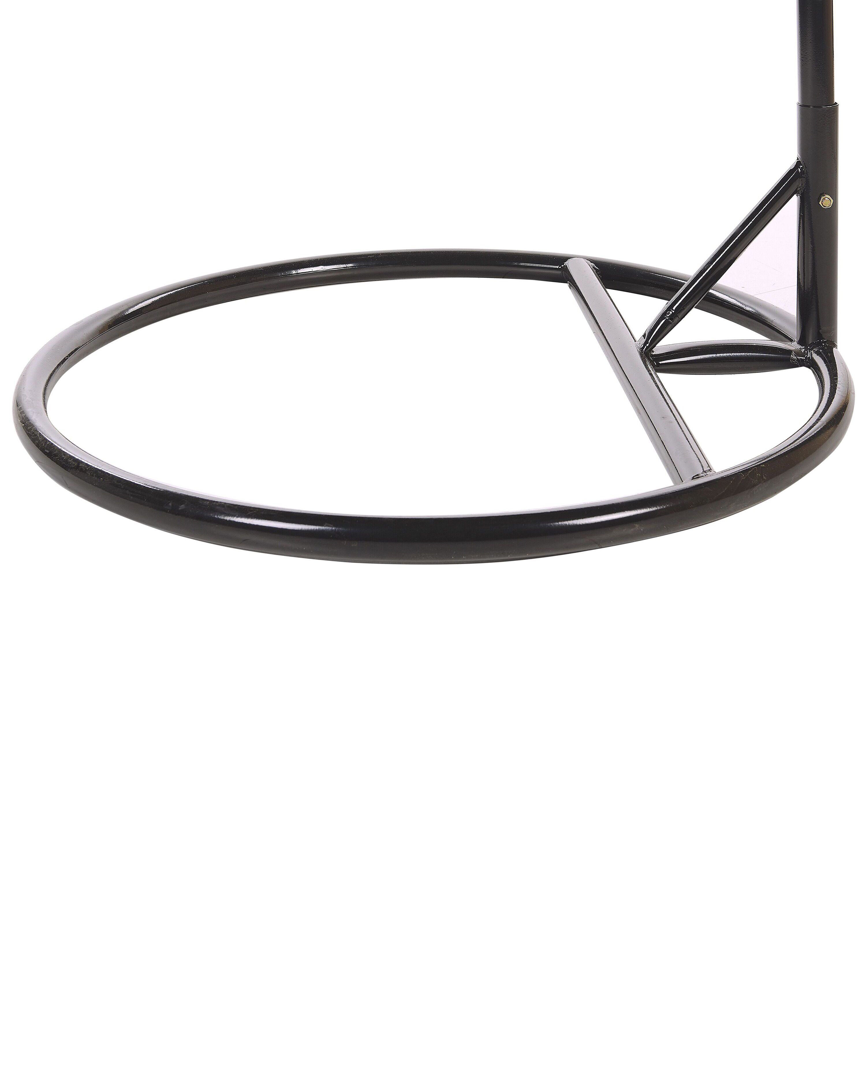 Hanging Chair Stand Black STAN | Beliani.co.uk