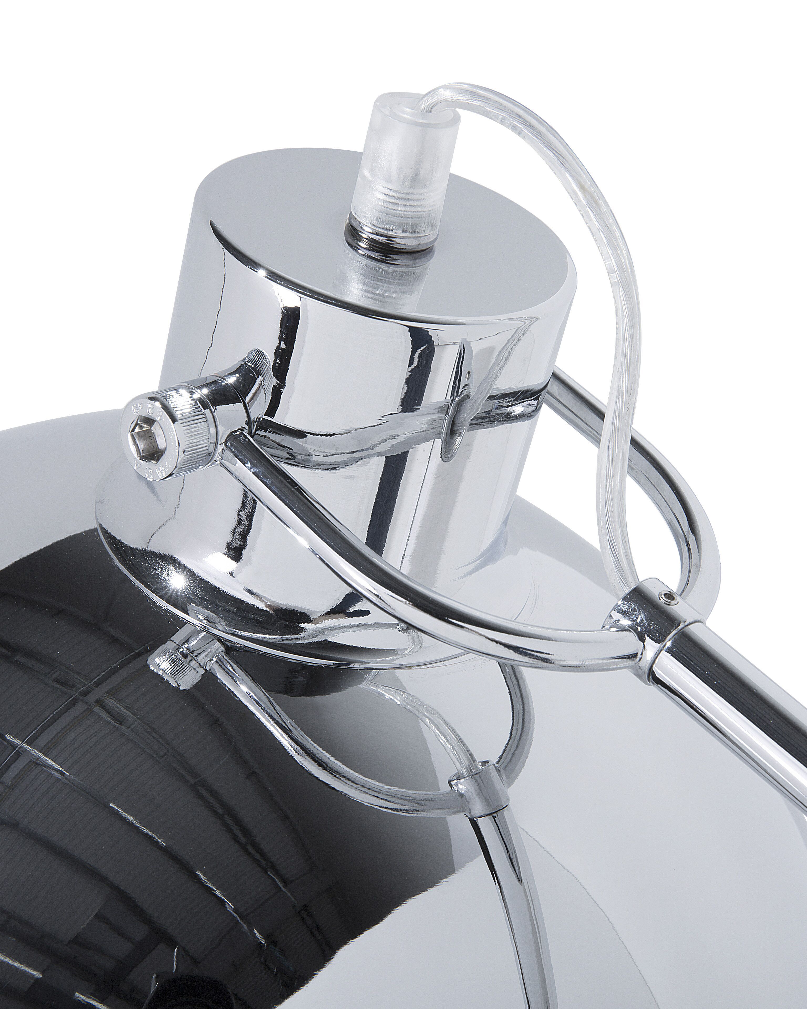 Staande lamp zilver DINTEL | Gratis Levering