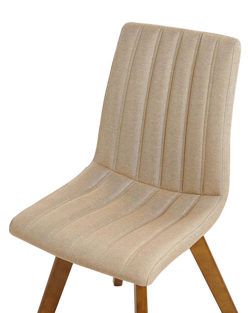 Esszimmerstuhl Beige 2er Set Calgary Beliani Ch