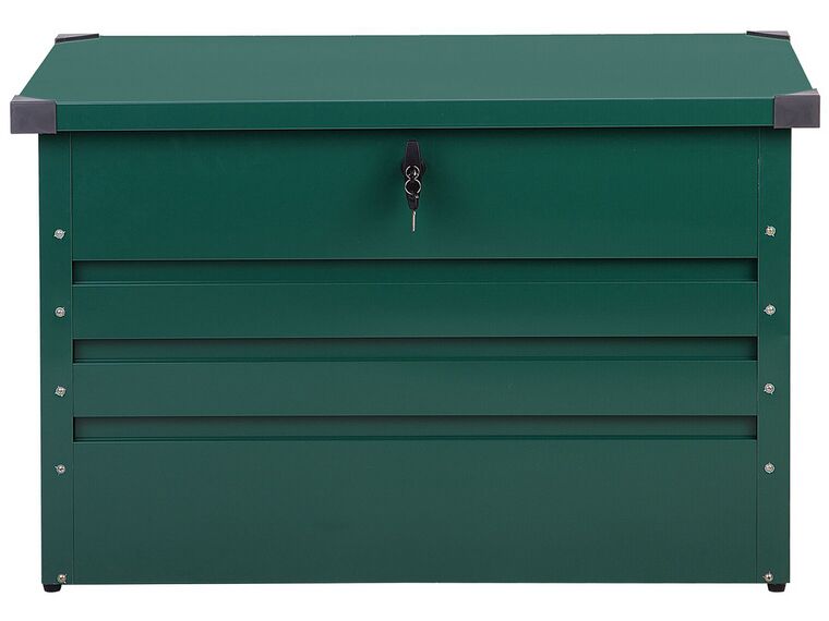 Garden Storage Box 100 x 62 cm Green CEBROSA | Beliani.co.uk