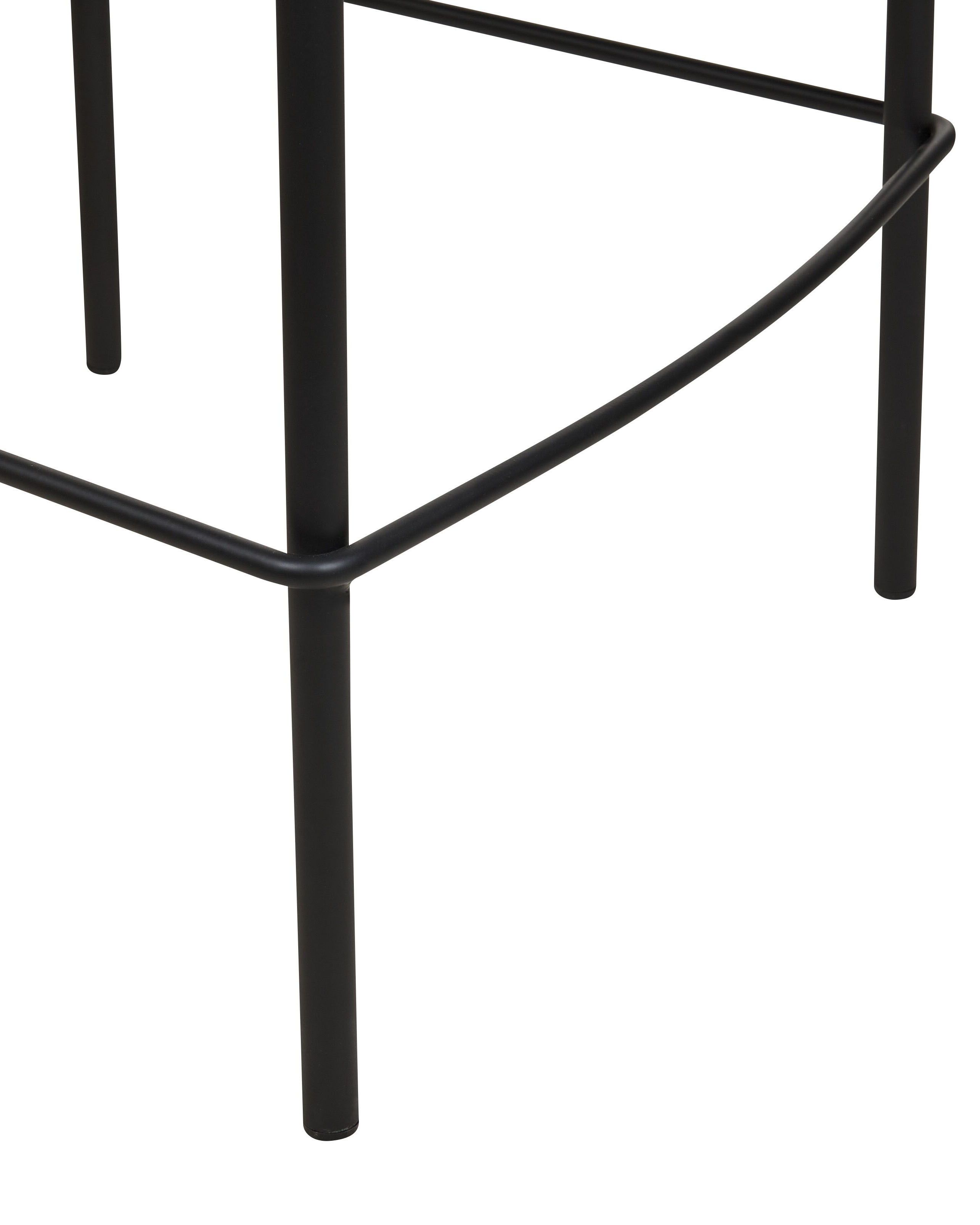 Set of 2 Fabric Bar Chairs Light Beige MAYETTA | Beliani.co.uk