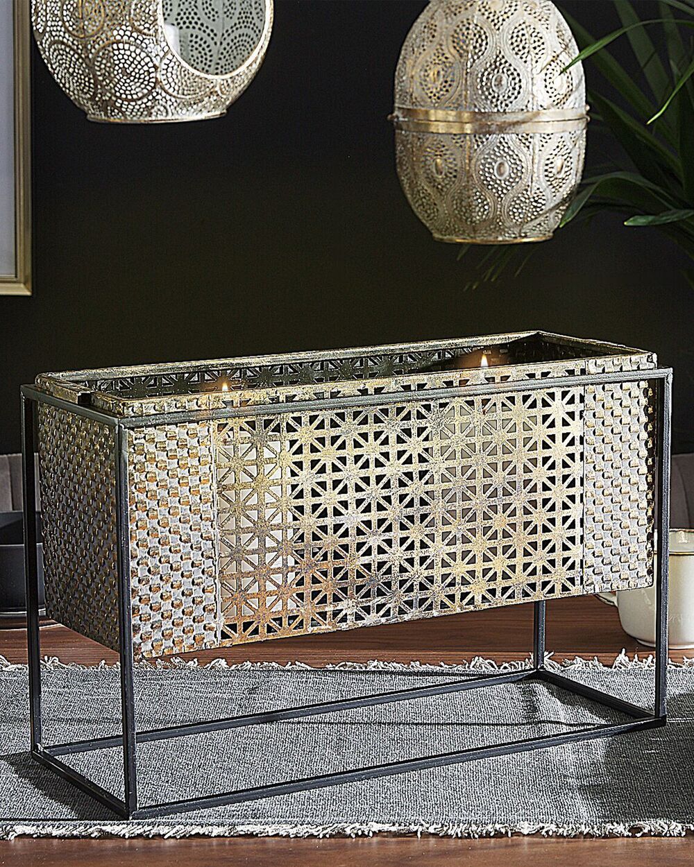 Candelero dorado AMAMI | Beliani.es