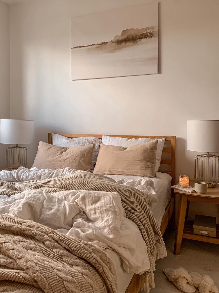 Side Table Light Wood TULARE | Beliani.co.uk