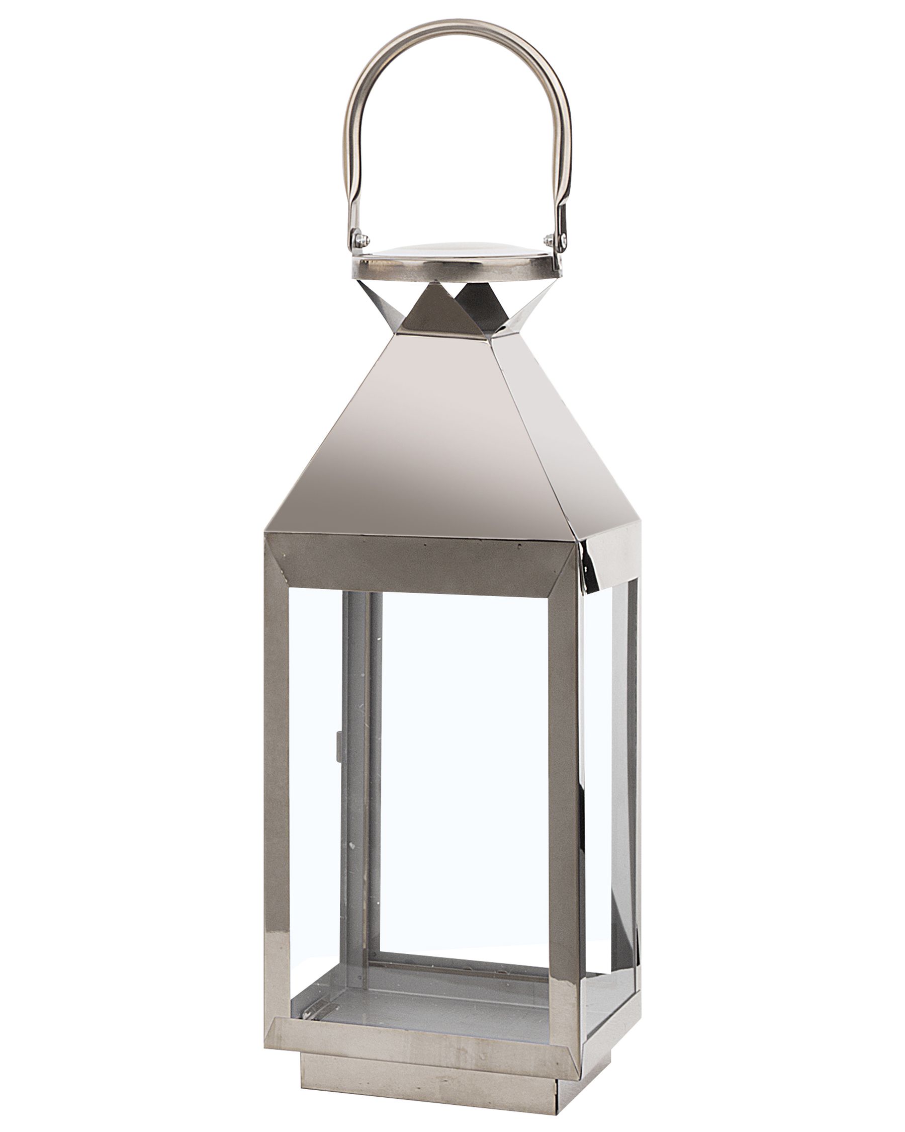 Lykta 40 cm silver BALI | Beliani.se