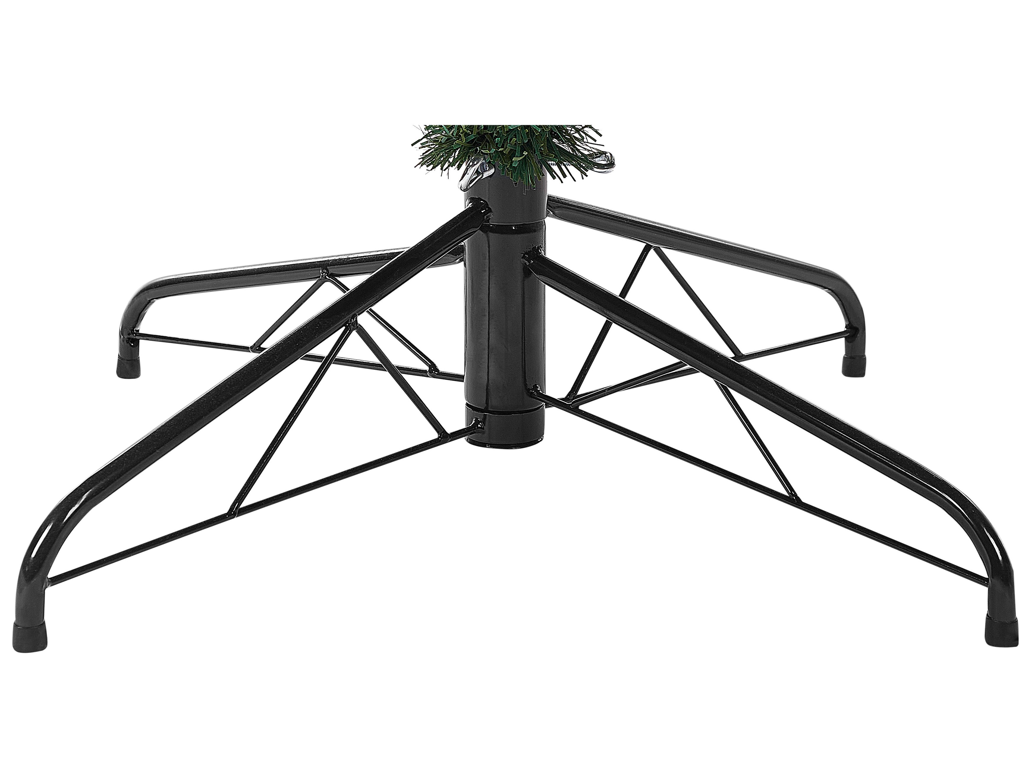 Snötäckt julgran 240 cm vit BASSIE | Beliani.se