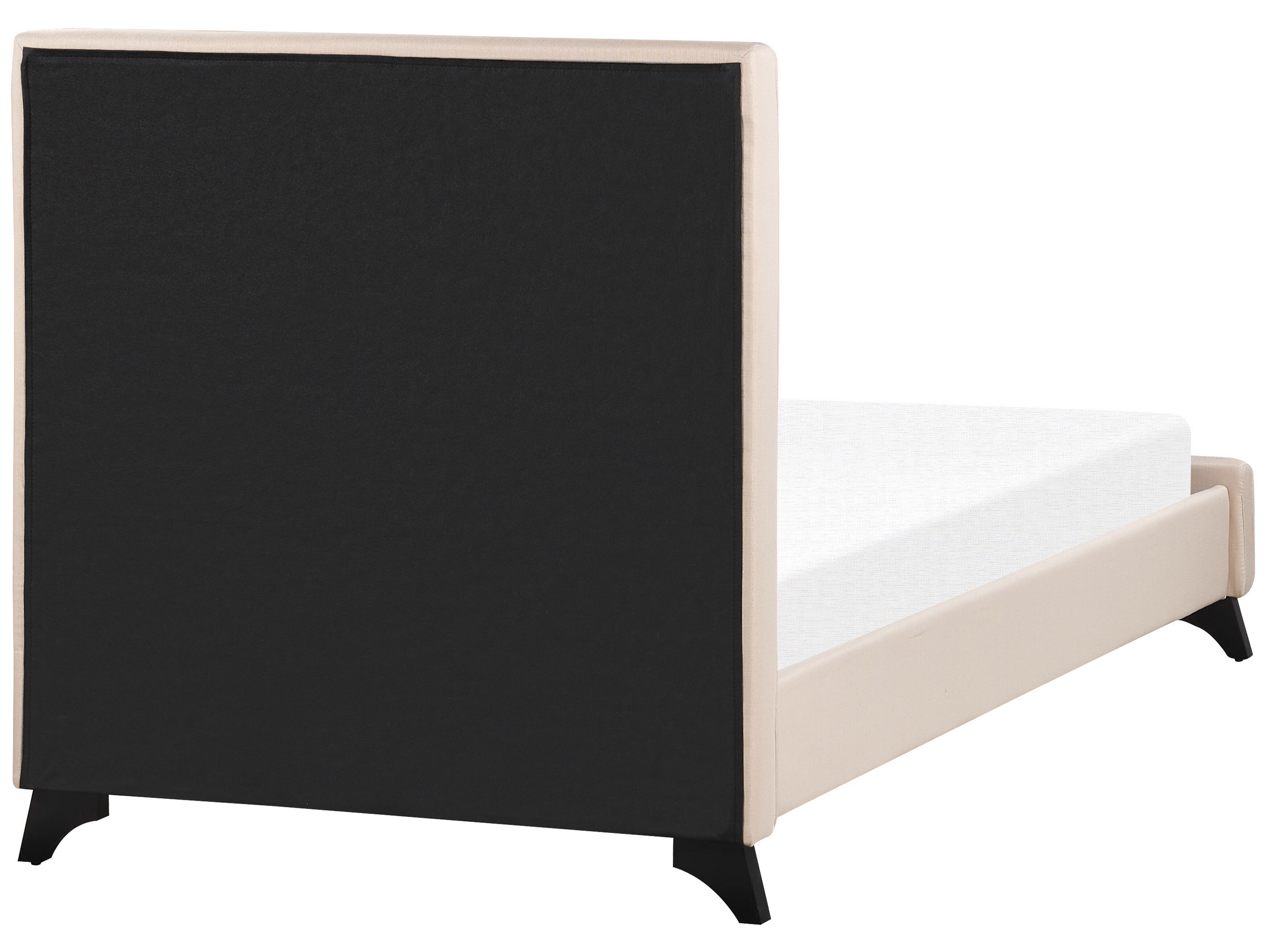 Letto in tessuto beige 90 x 200 cm AMBASSADOR | Beliani.it
