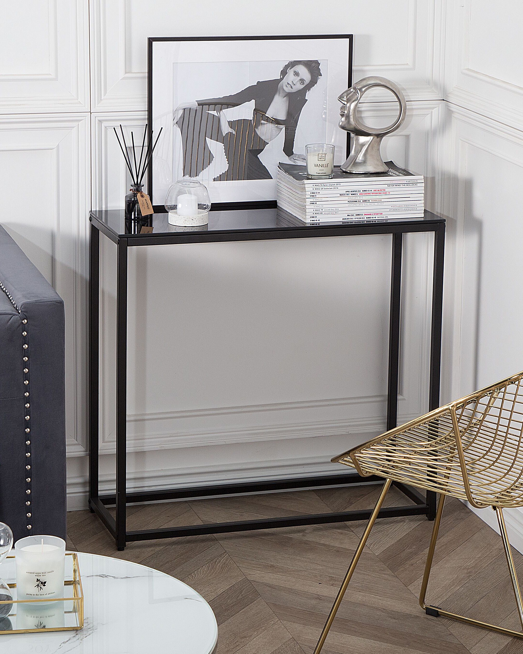 Table console noire DELANO | Beliani.fr