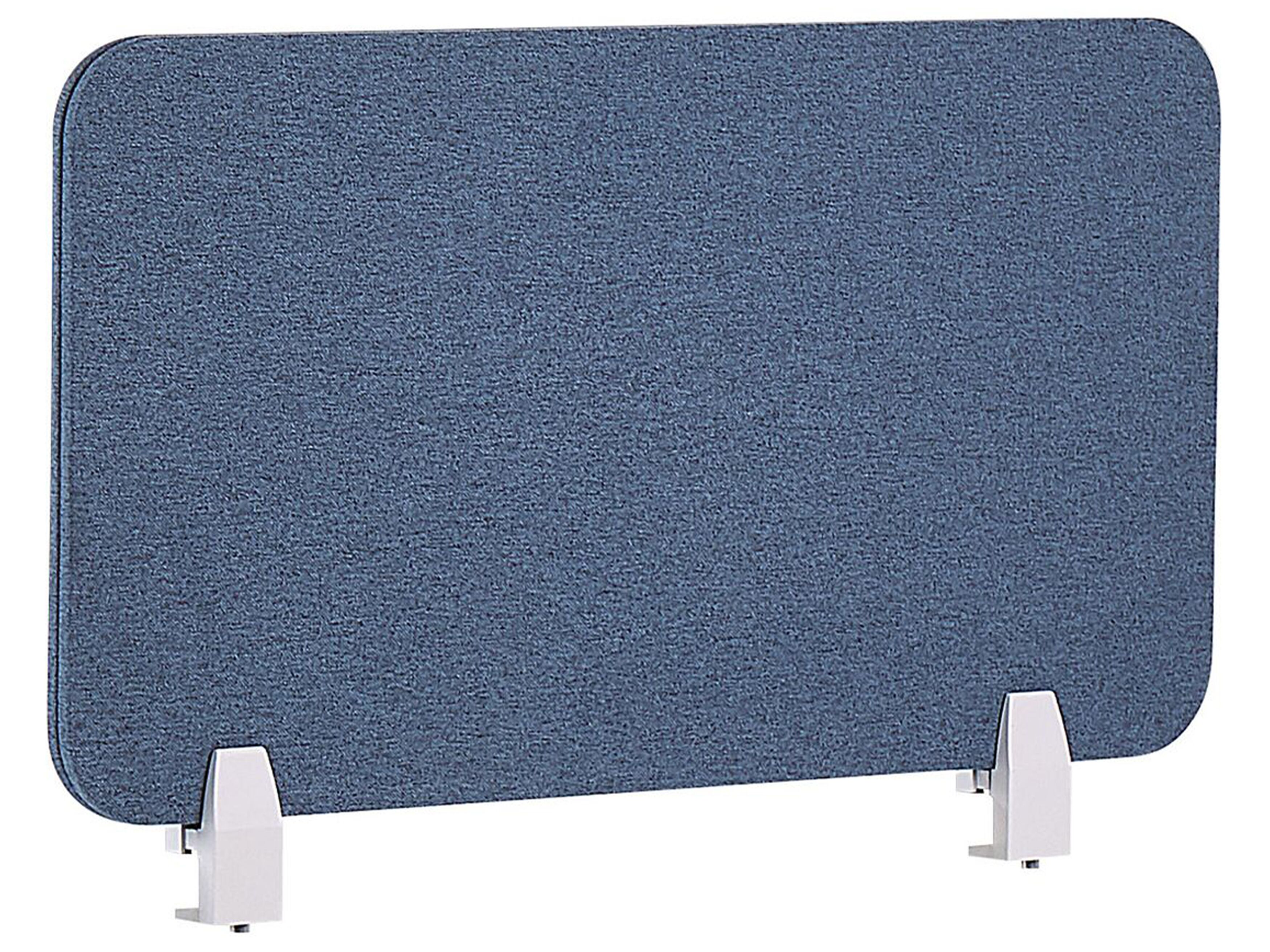 Desk Screen 72 x 40 cm Blue WALLY | Beliani.co.uk