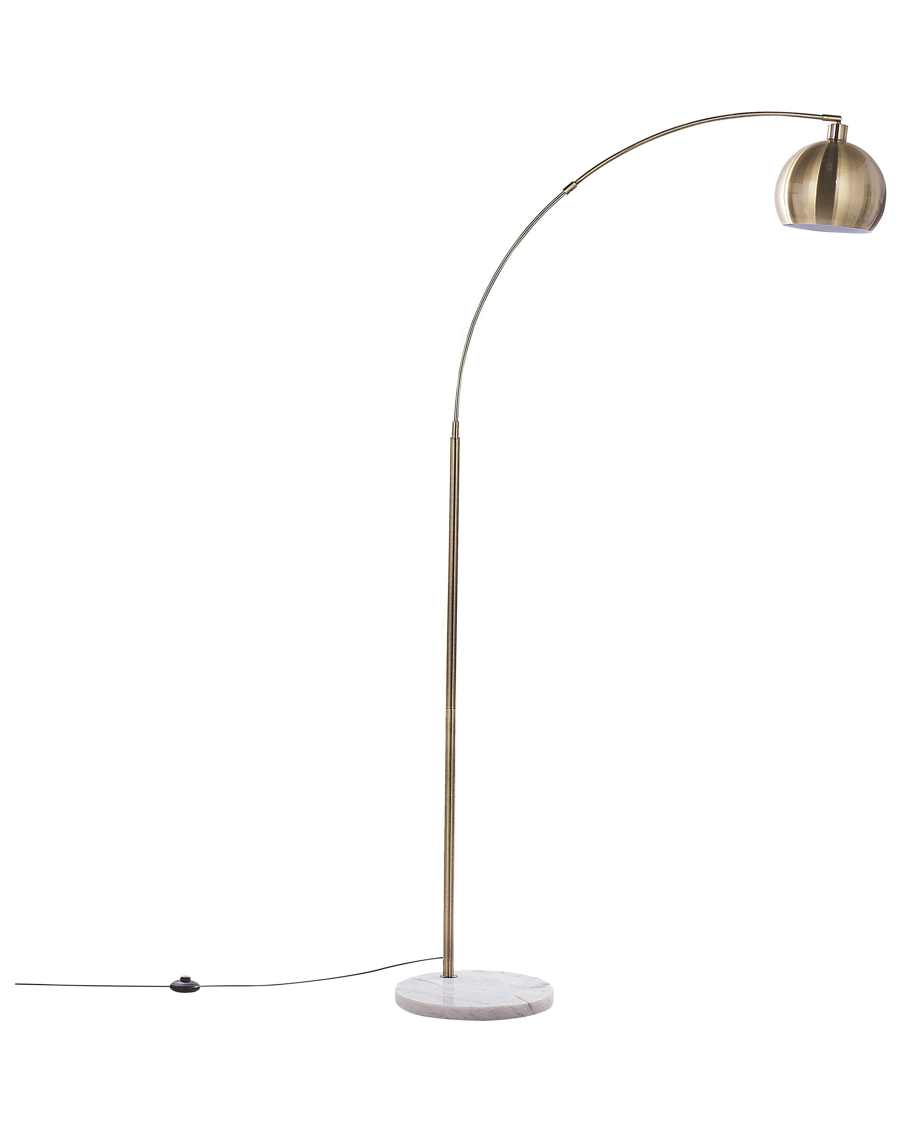 Staande lamp messing PAROO | Beliani.nl