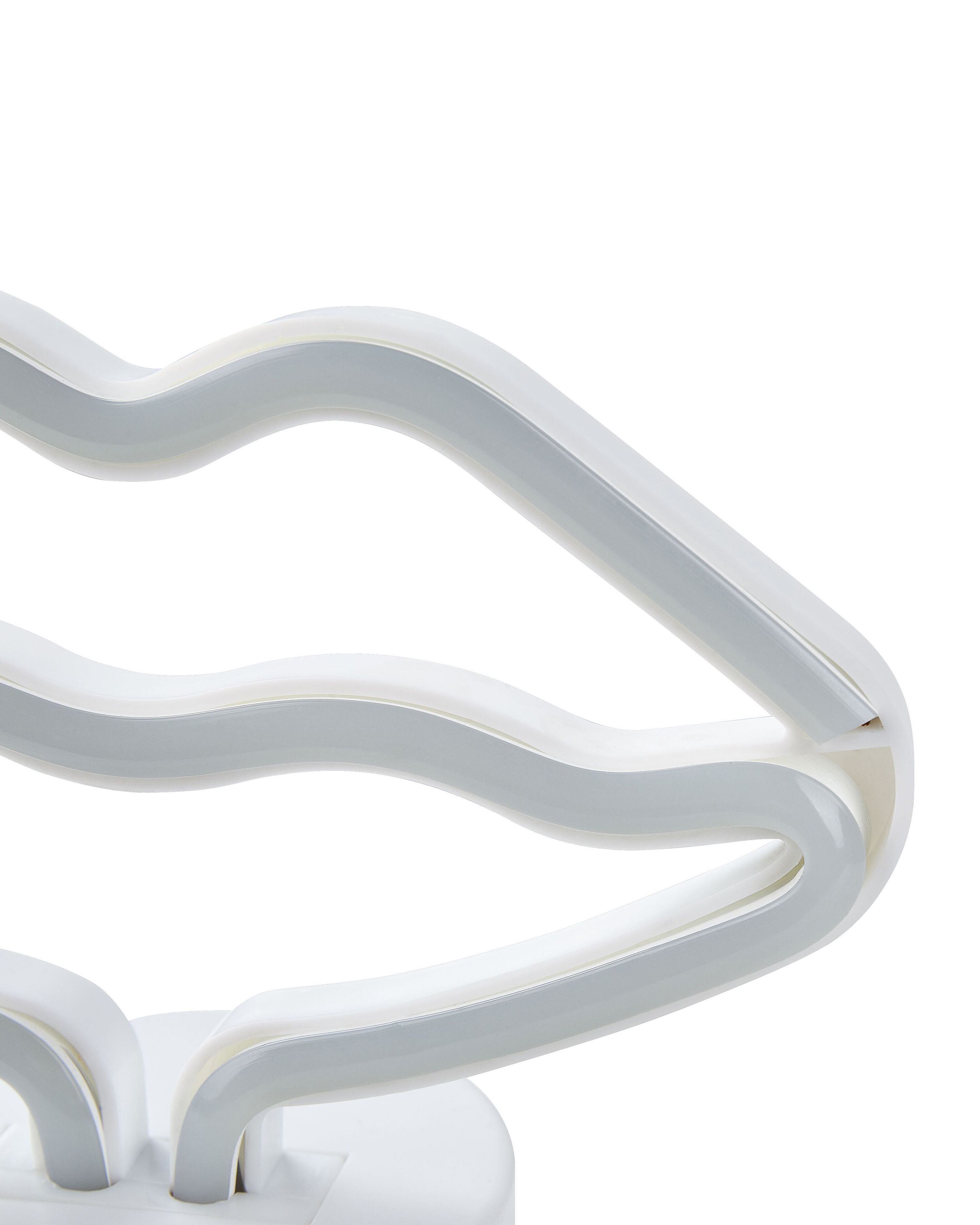 Lips LED Neon Sign Pink FLORA | Beliani.co.uk