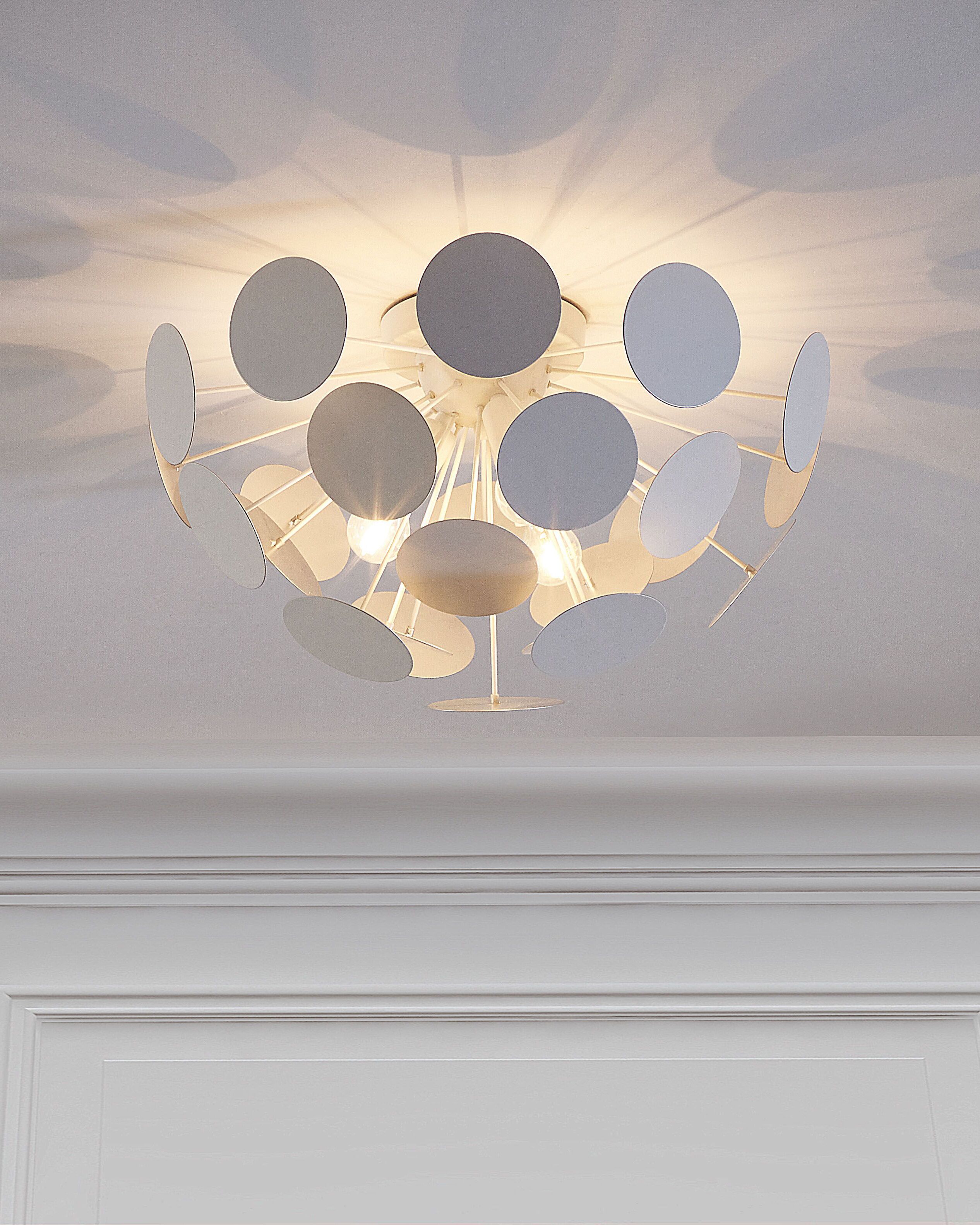 Ceiling Lamp White MARITSA | Beliani.co.uk