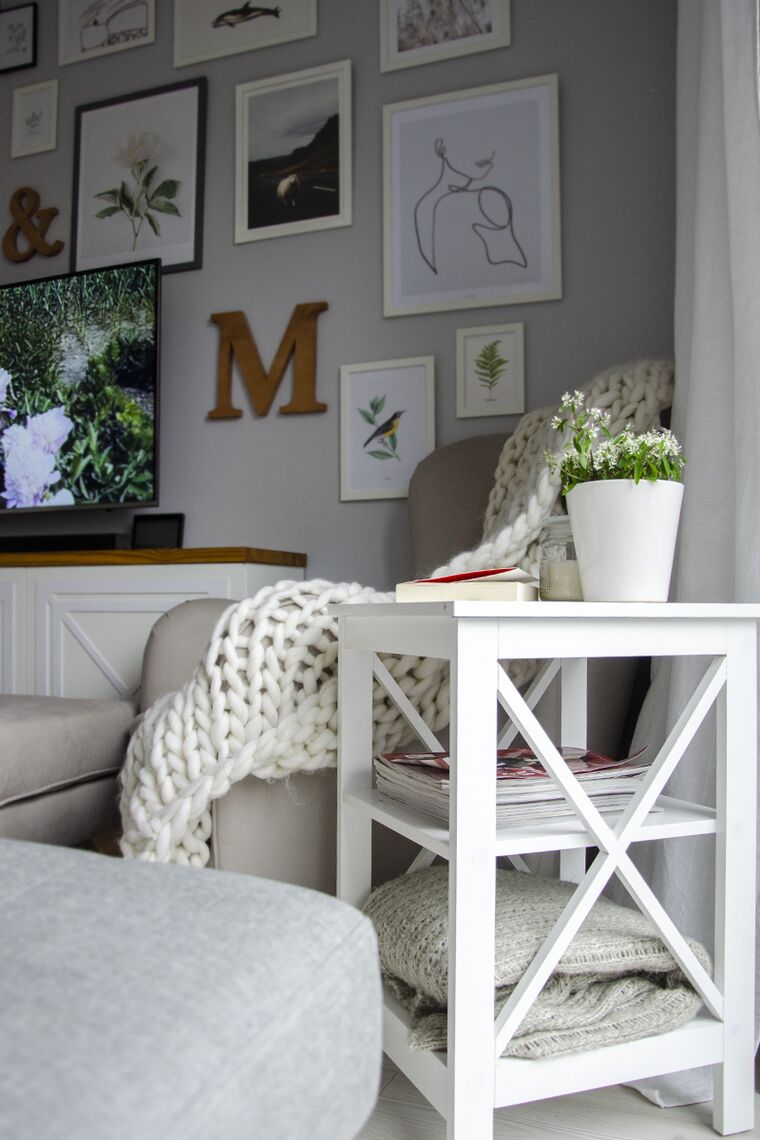 Table appoint blanche FOSTER | Beliani.fr