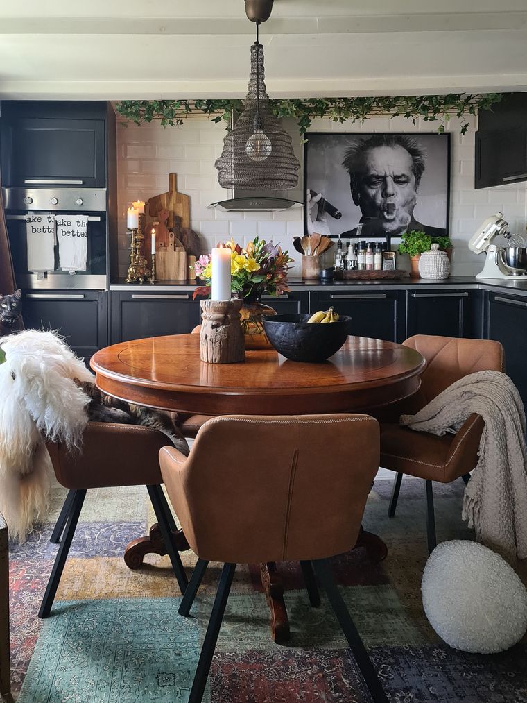 Esszimmerstuhl Polsterbezug goldbraun 2er Set MONEE | Beliani.at