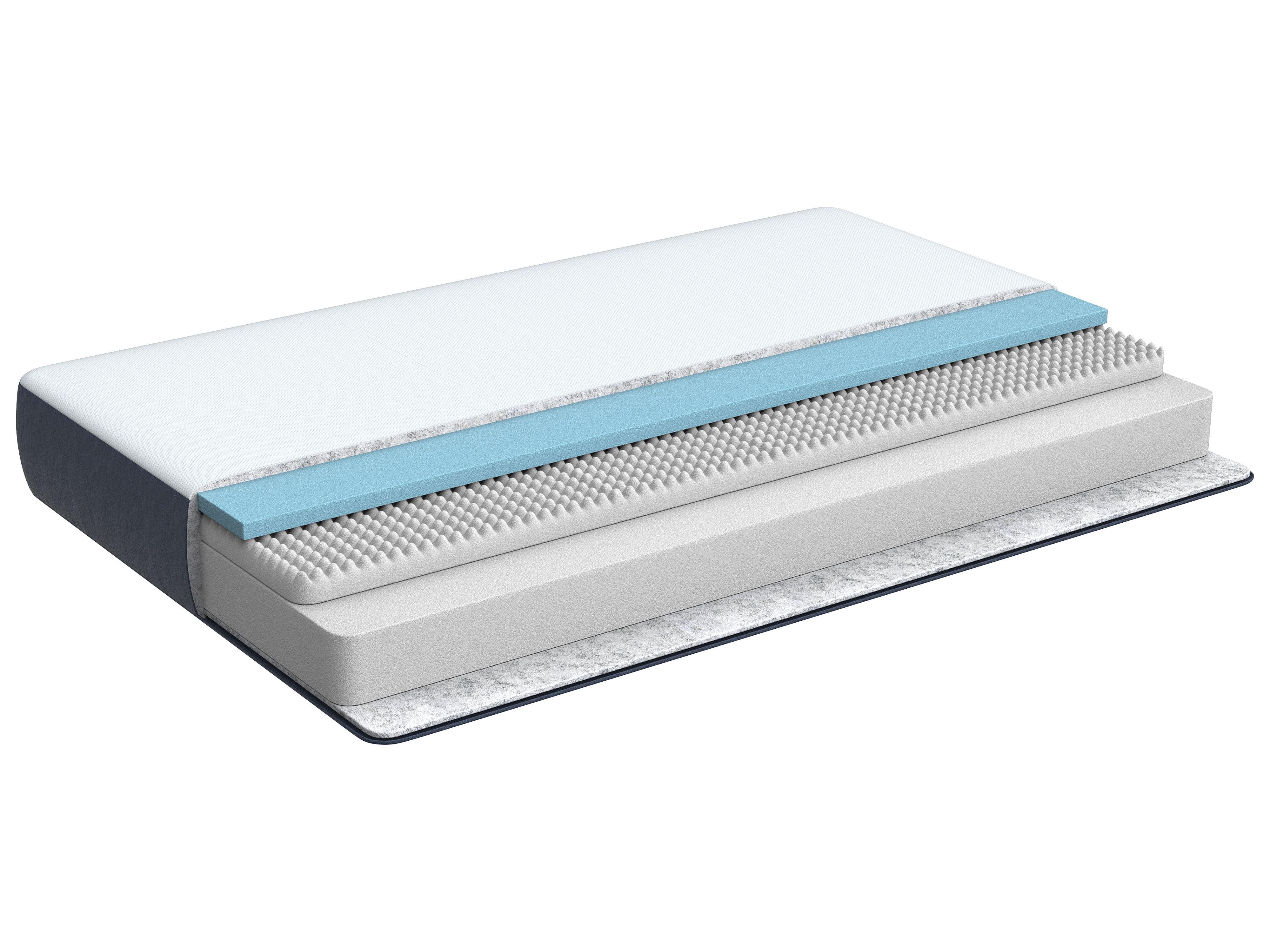 Gel Foam Mattress 160 x 200 cm (EU King Size) Various Sizes | Beliani.co.uk