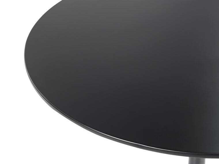 Round Dining Table ⌀ 90 cm Black BOCA | Beliani.co.uk