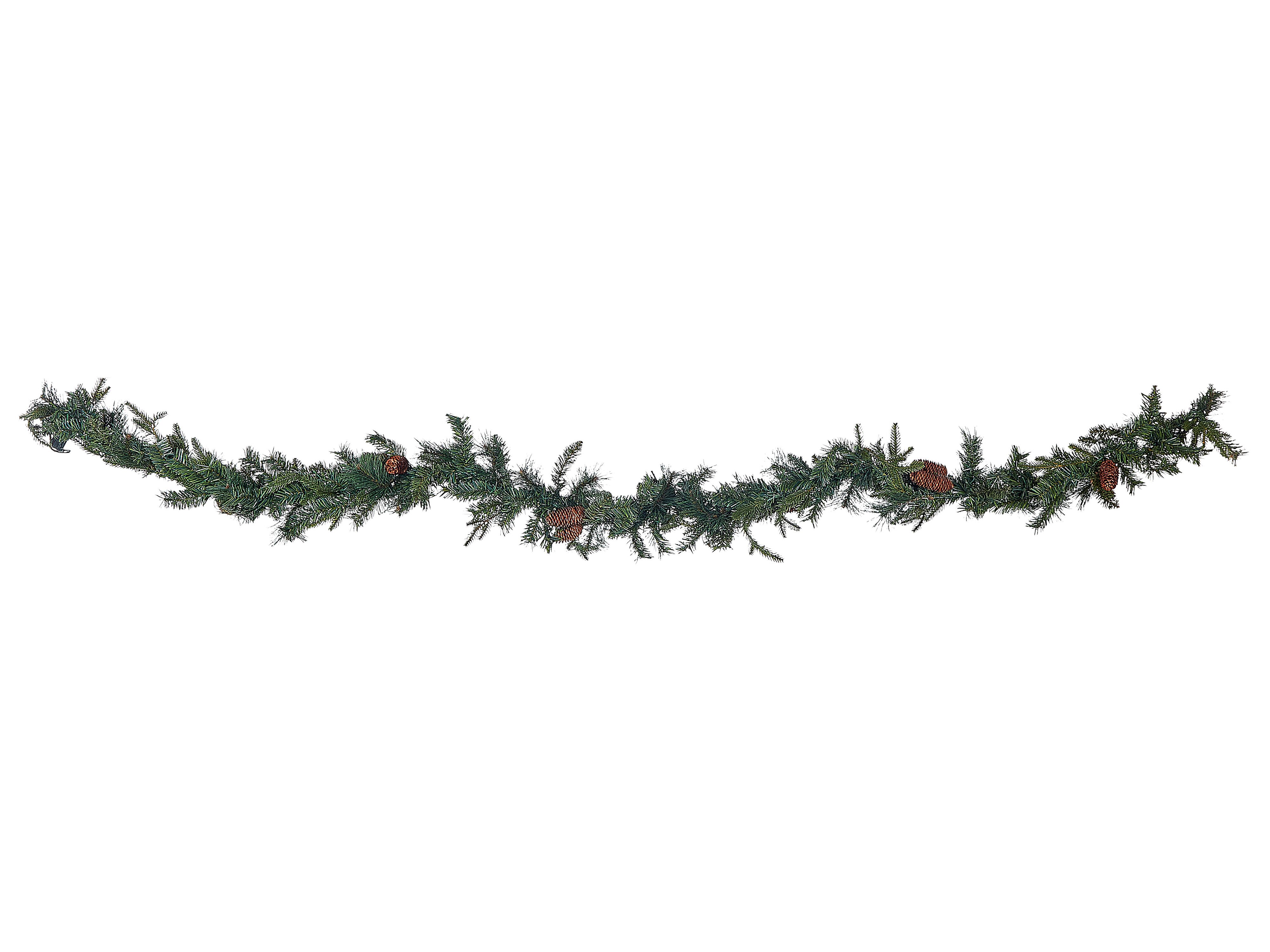 Juleguirlande grøn 270 cm KAMERUN | Beliani.dk