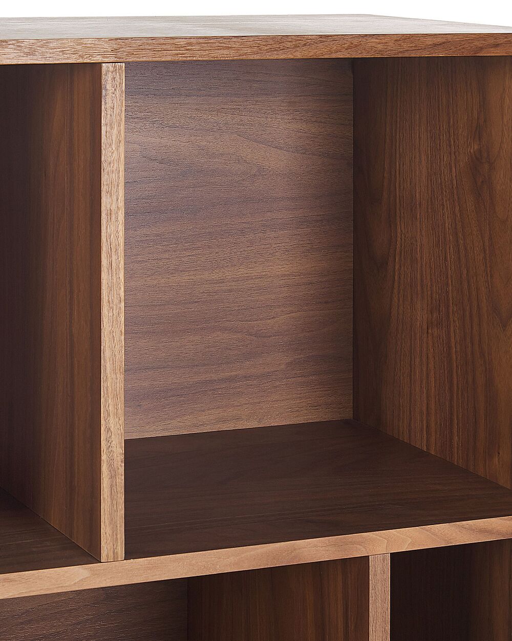 Bookcase Dark Wood and Grey RICHMOND | Beliani.co.uk