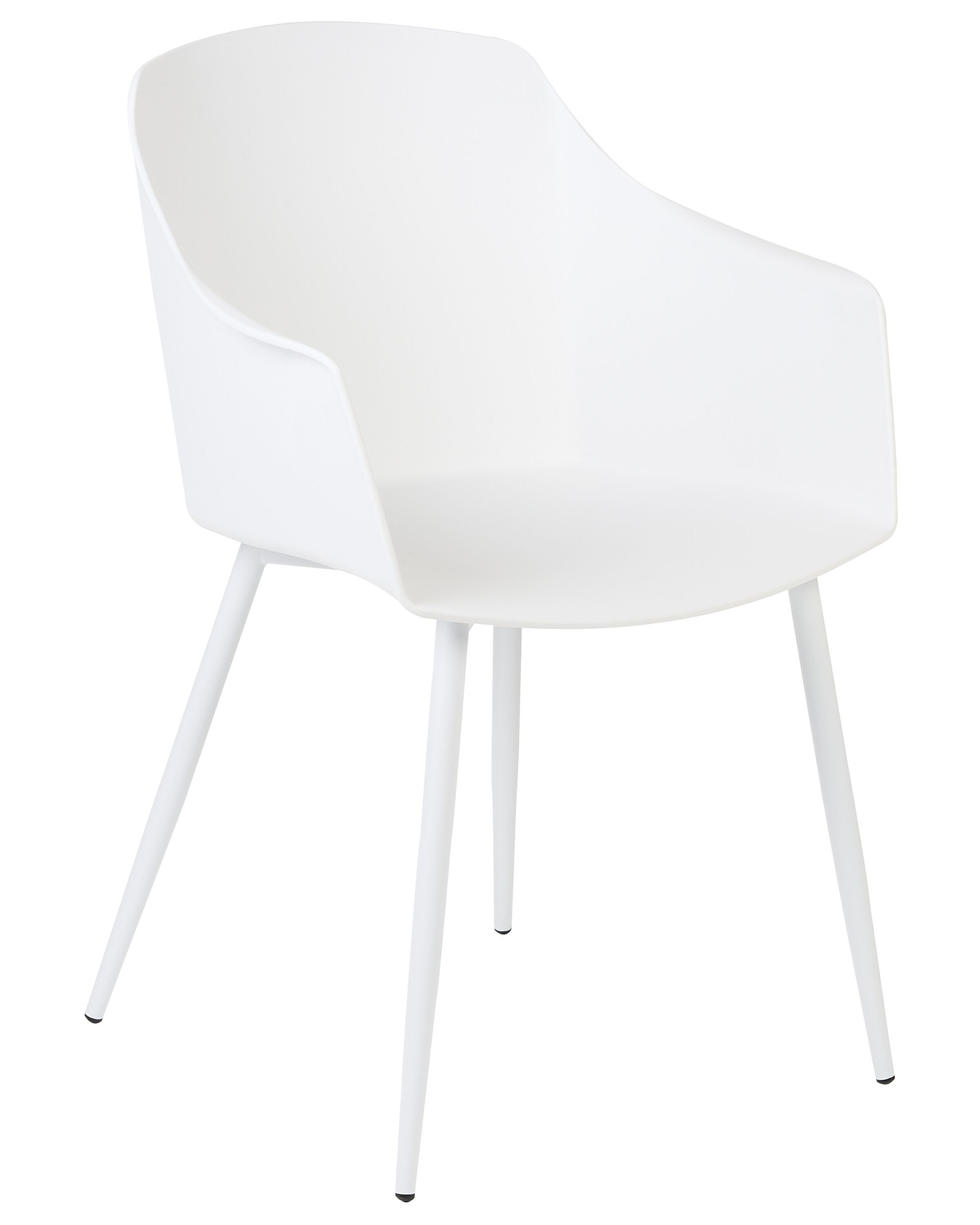 Sett med 2 stoler hvit FONDA | Beliani.no