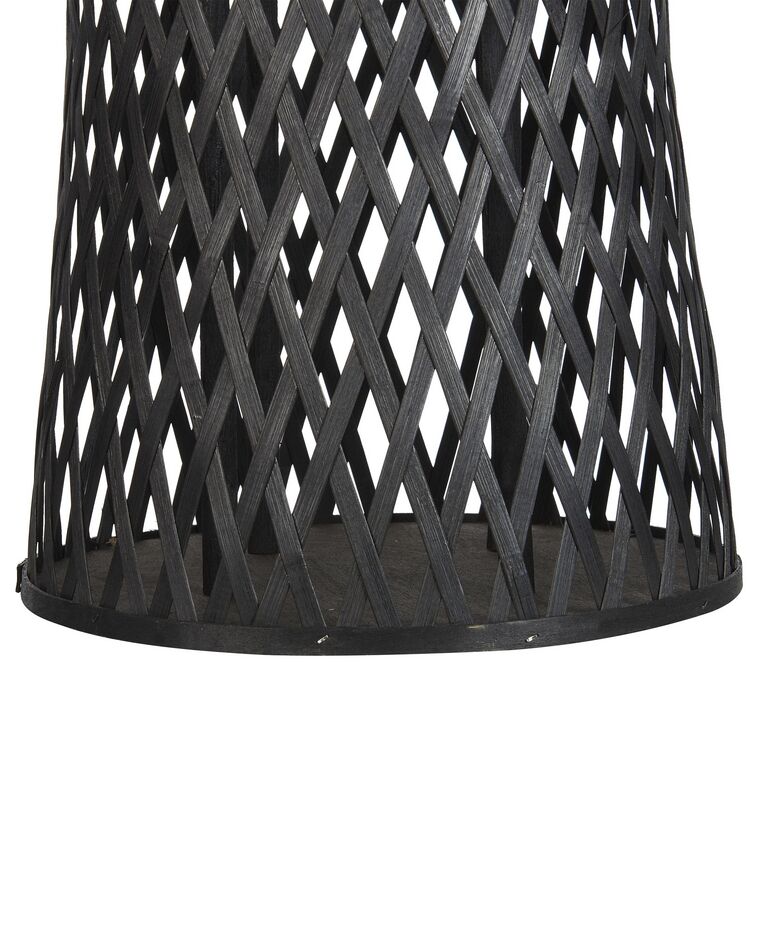 Lykta 58 cm bambu svart MACTAN | Beliani.se