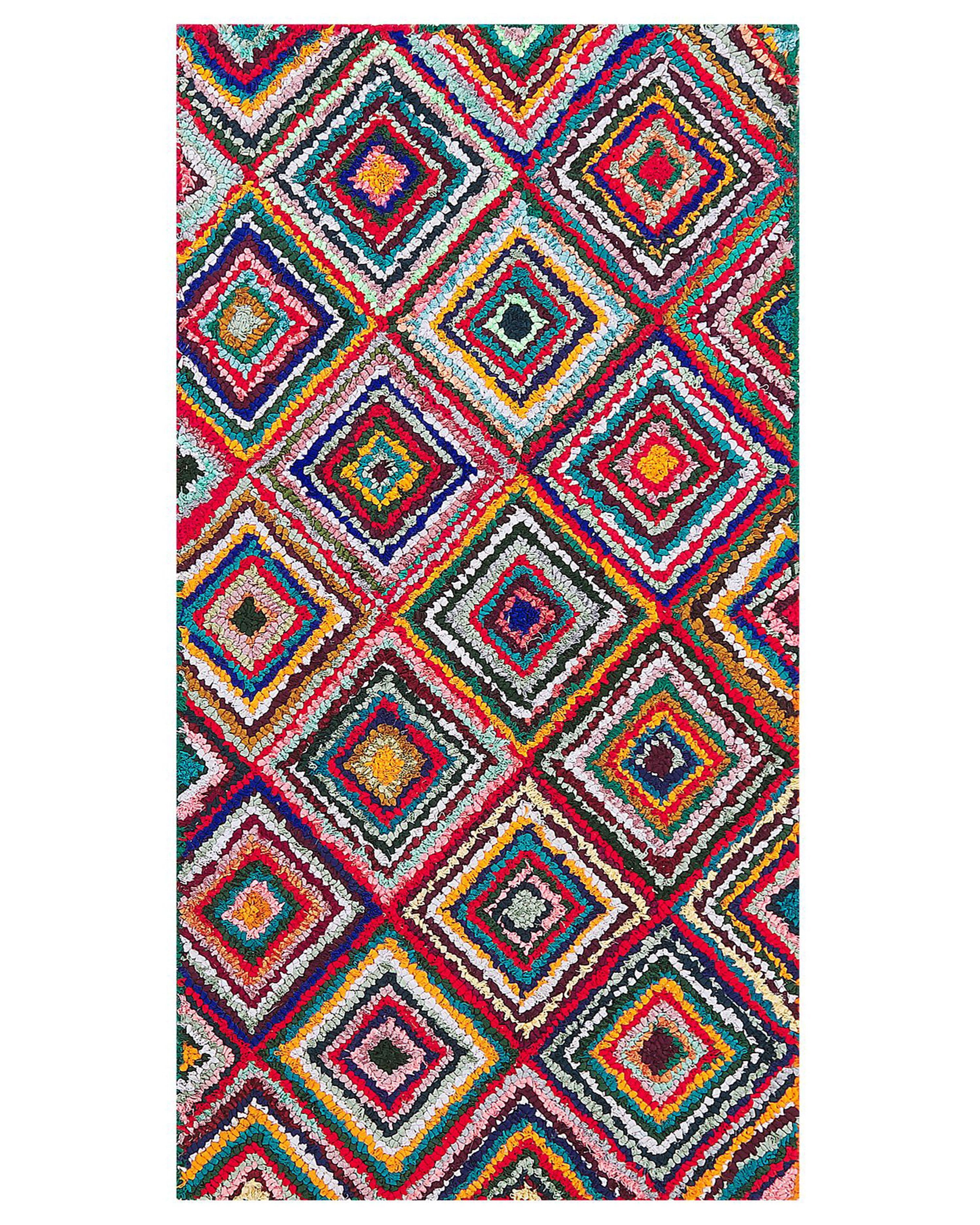 Teppich bunt 80 x 150 cm Shaggy KAISERI | Beliani.de