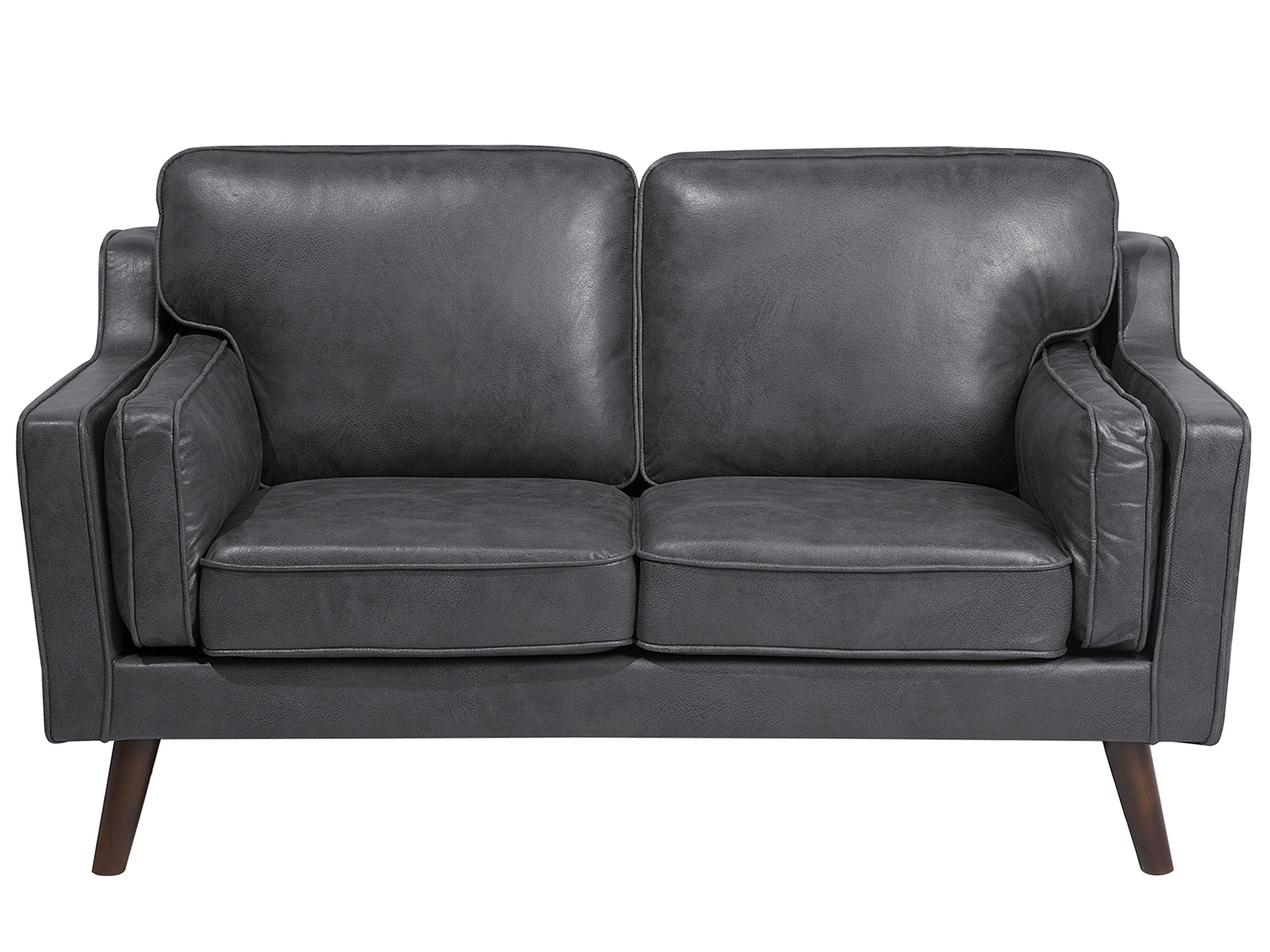 2 Sitzer Sofa Kunstleder